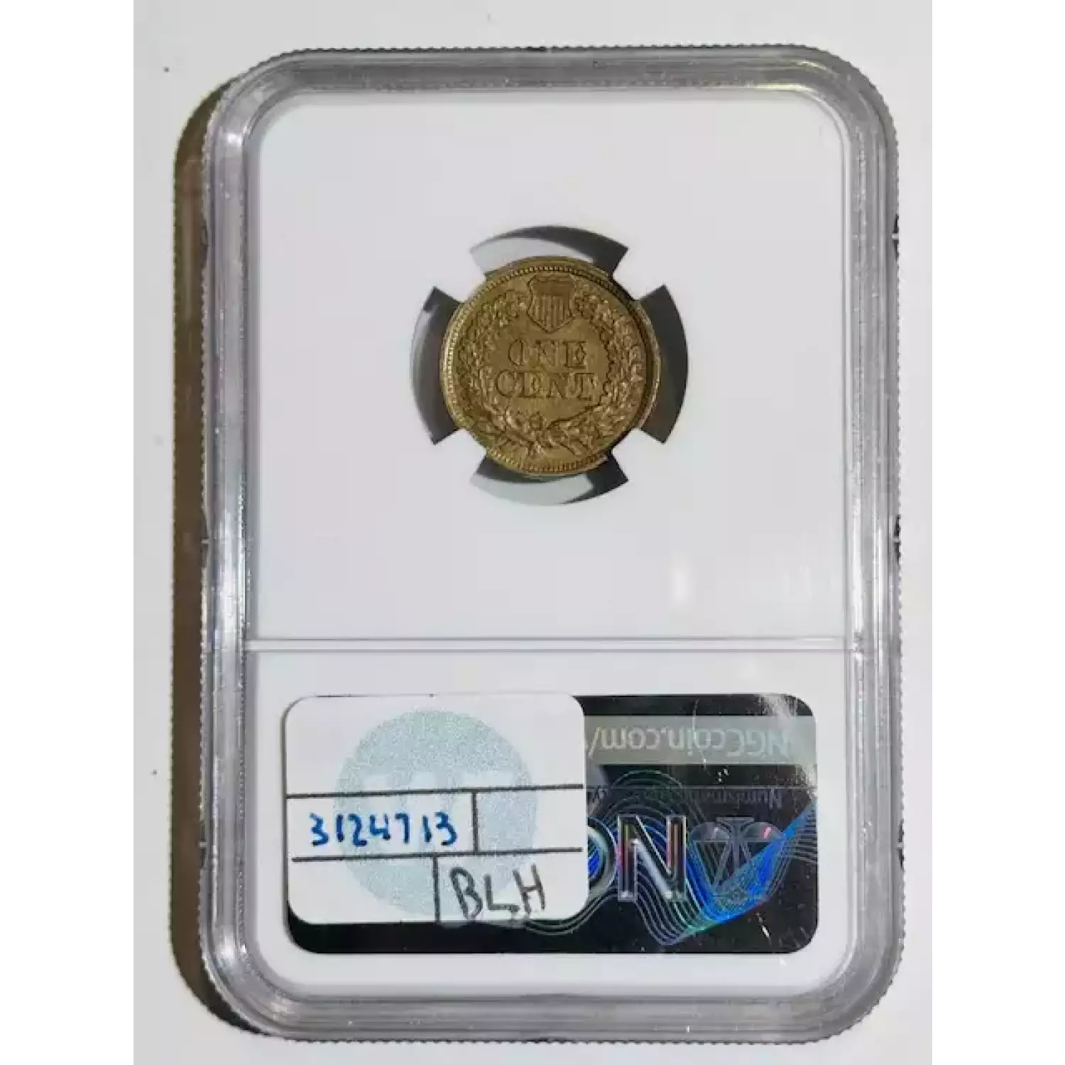 1863 Small Cents Indian Head NGC AU-58 - Bob Paul Rare Coins