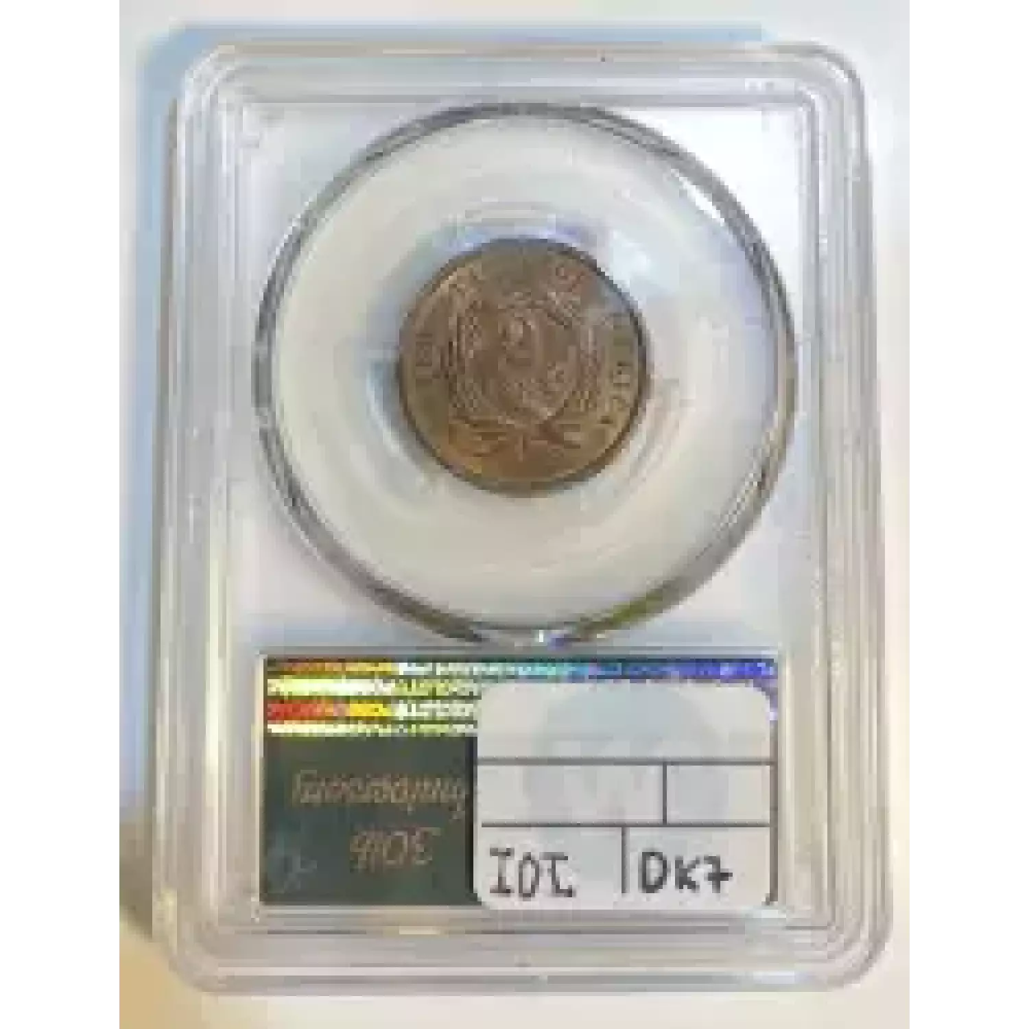 1864 Two cent piece PCGS MS-65+ RB Large Motto CAC - Bob Paul Rare Coins