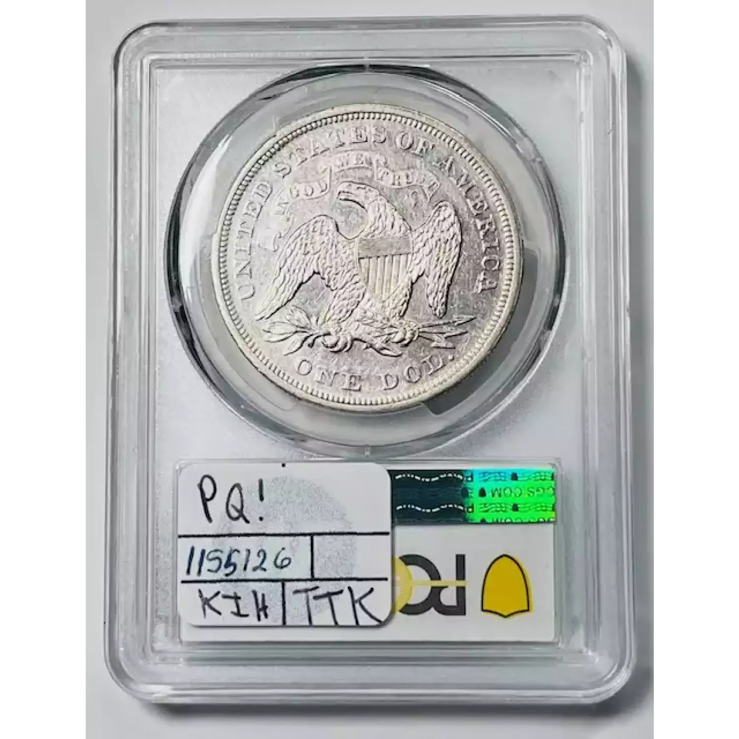 1871 Liberty Seated Silver Dollars PCGS XF-45 Premium Quality! - Bob Paul Rare Coins