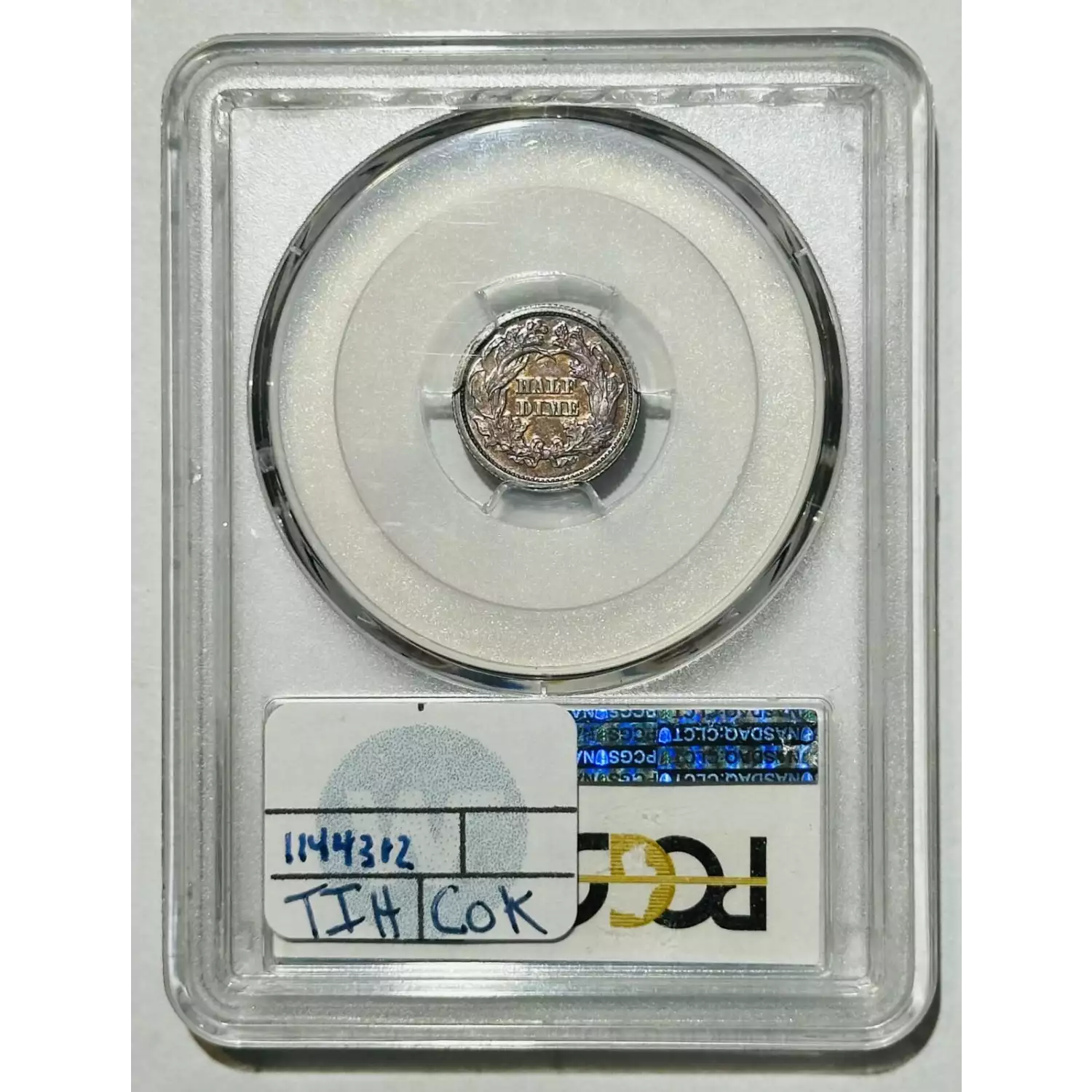 1871 Liberty Seated Half Dime PCGS PR-62 - Bob Paul Rare Coins