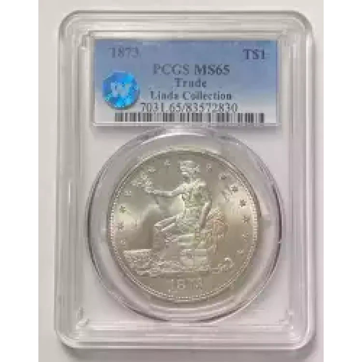 1873 Silver Dollars Trade Dollars PCGS MS-65 Trade Sight White - Bob ...