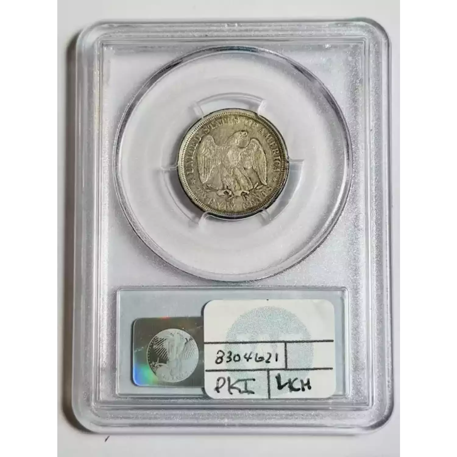 1875-S Seated Liberty Twenty Cents PCGS VF-25 - Bob Paul Rare Coins