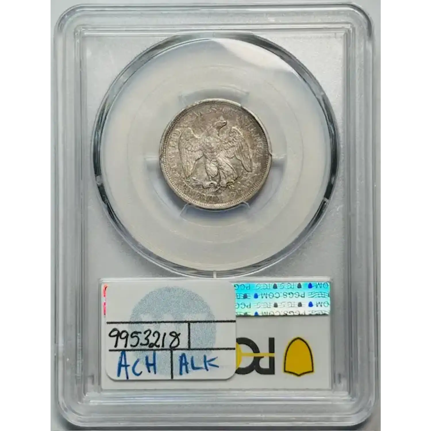 1875-S Seated Liberty Twenty Cents PCGS XF-40 - Bob Paul Rare Coins