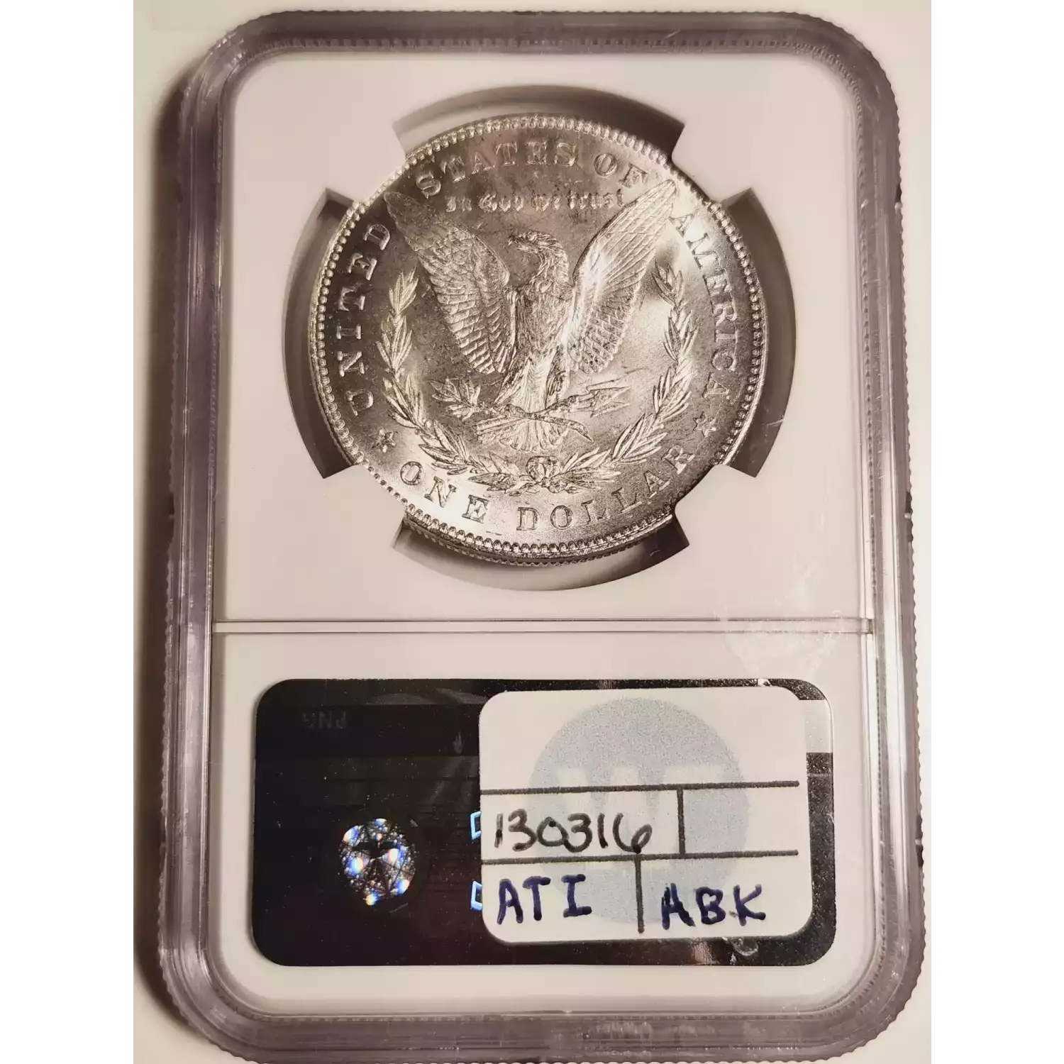 1878 Morgan Silver Dollar NGC MS-62 7/8TF Sight White - Bob Paul Rare Coins