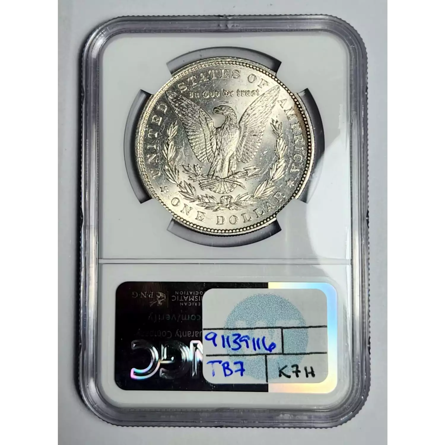 1878 7TF Morgan Silver Dollar NGC MS-63 REV OF 79 - Bob Paul Rare Coins