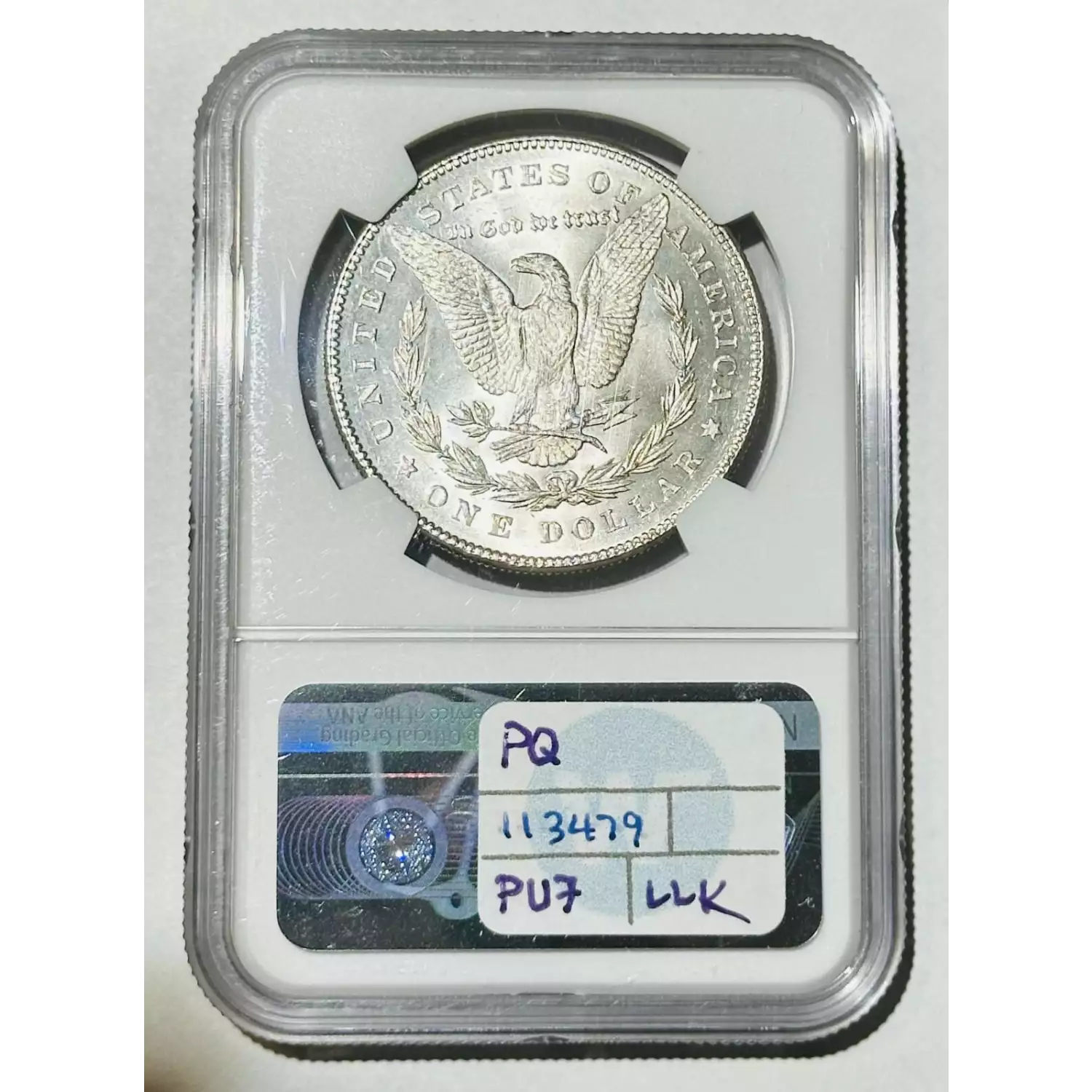 1878 Morgan Silver Dollar NGC MS-63 7TF - Bob Paul Rare Coins