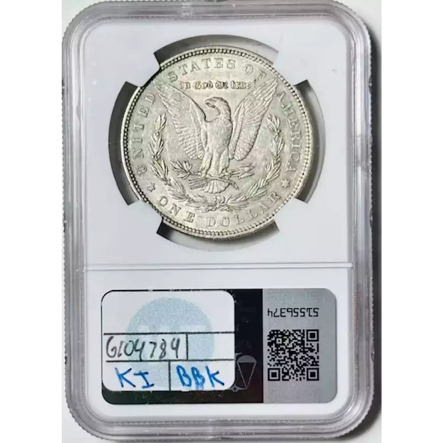 1878 Morgan Silver Dollar NGC AU-50 7TF - Bob Paul Rare Coins