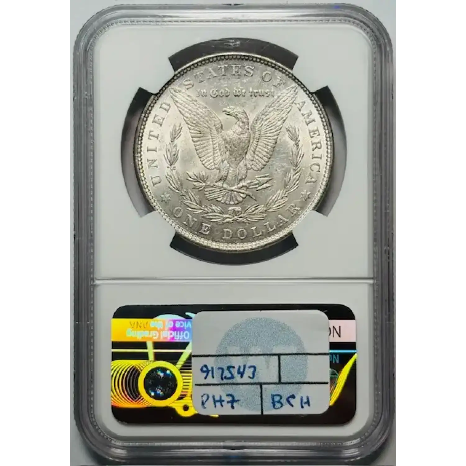 1878 Morgan Silver Dollar NGC AU-58 7TF - Bob Paul Rare Coins