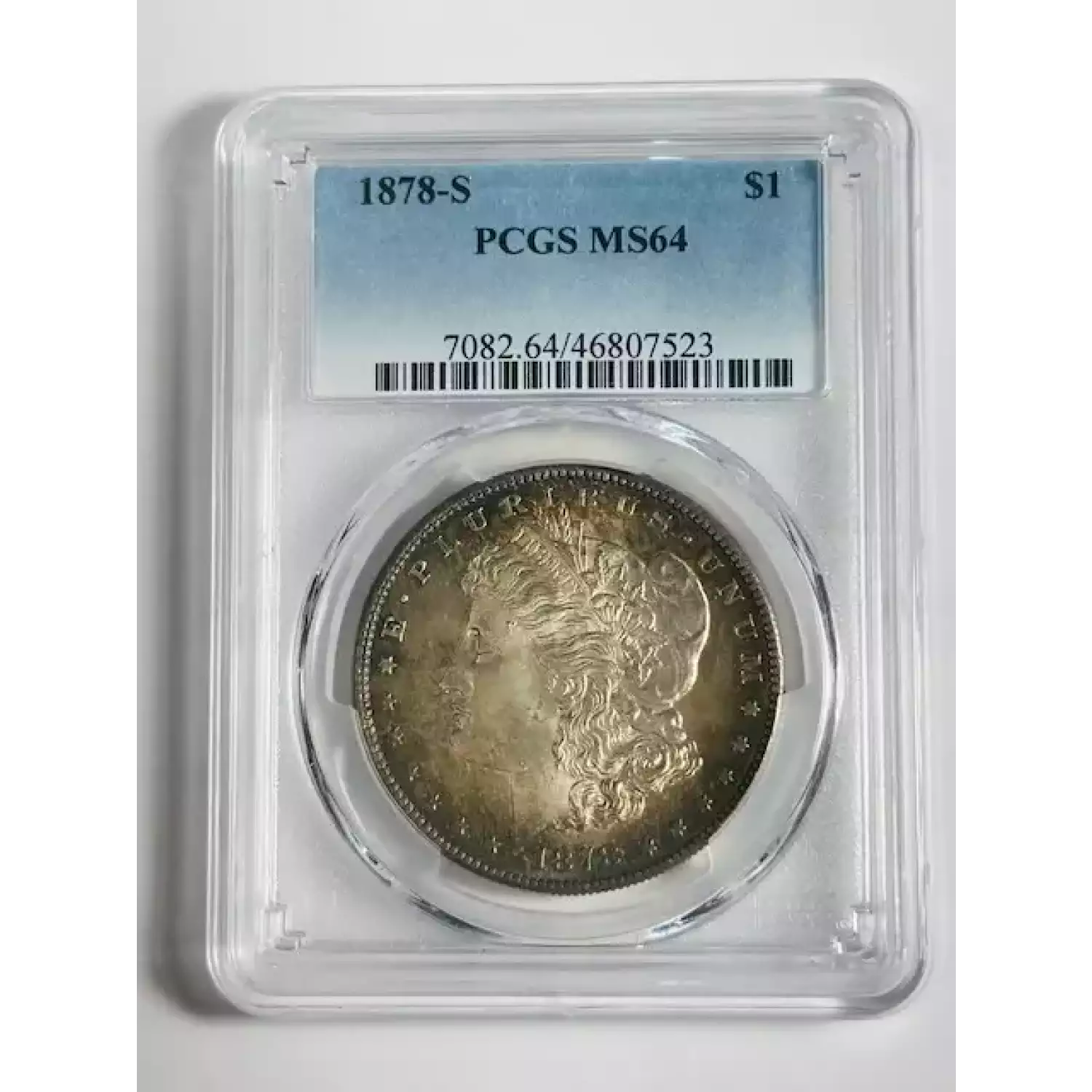 1878-S Morgan Silver Dollar PCGS MS-64 Premium Quality- Very Pretty ...