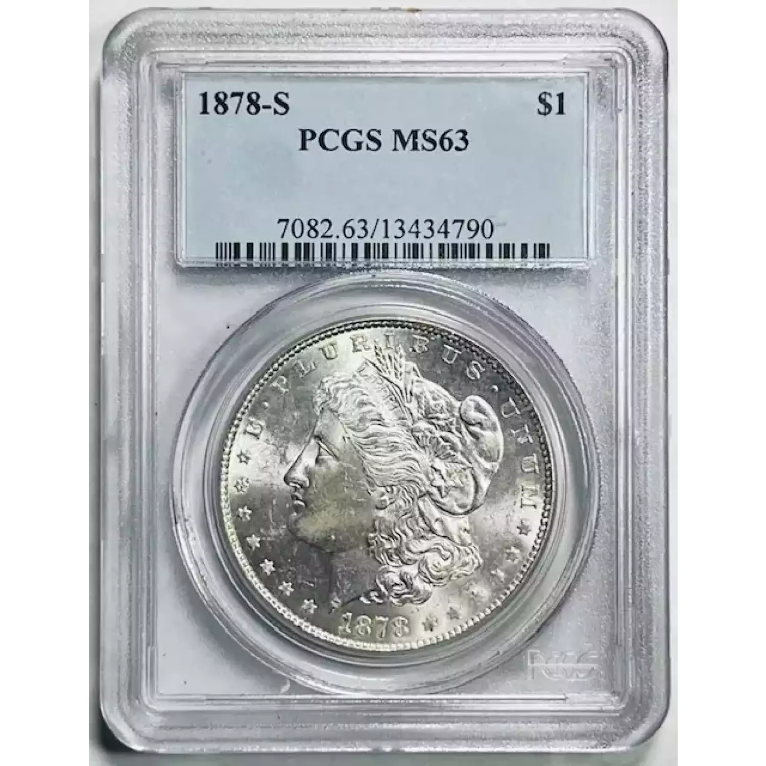 1878-S Morgan Silver Dollar PCGS MS-63 - Bob Paul Rare Coins