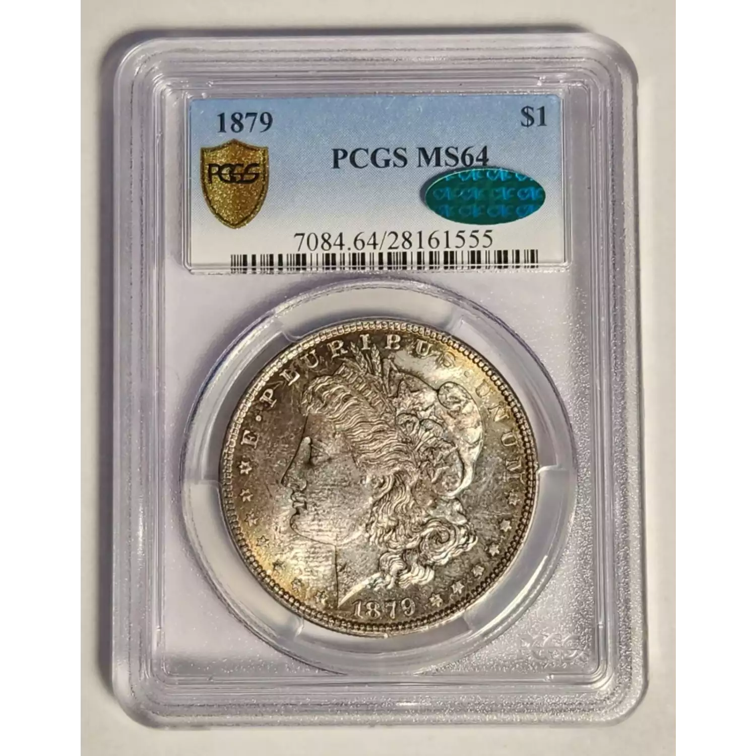 1879 Morgan Silver Dollar PCGS MS-64 - ORIGINAL CAC - Bob Paul Rare Coins