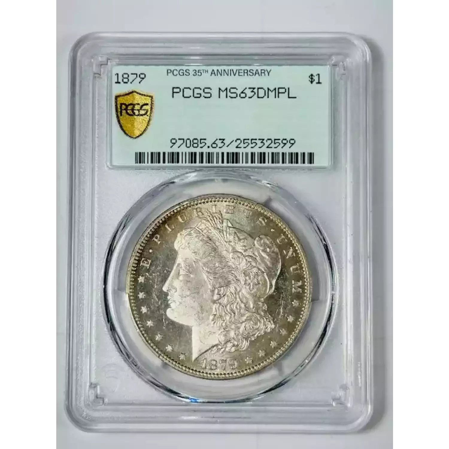 1879 Morgan Silver Dollar PCGS MS-63 DMPL WOW coin! - Bob Paul Rare Coins