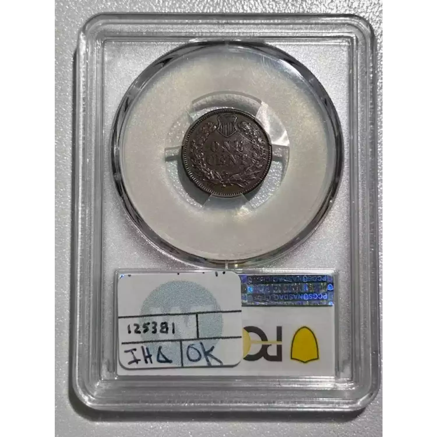 1879 Small Cents Indian Head PCGS AU-50 BN - Bob Paul Rare Coins