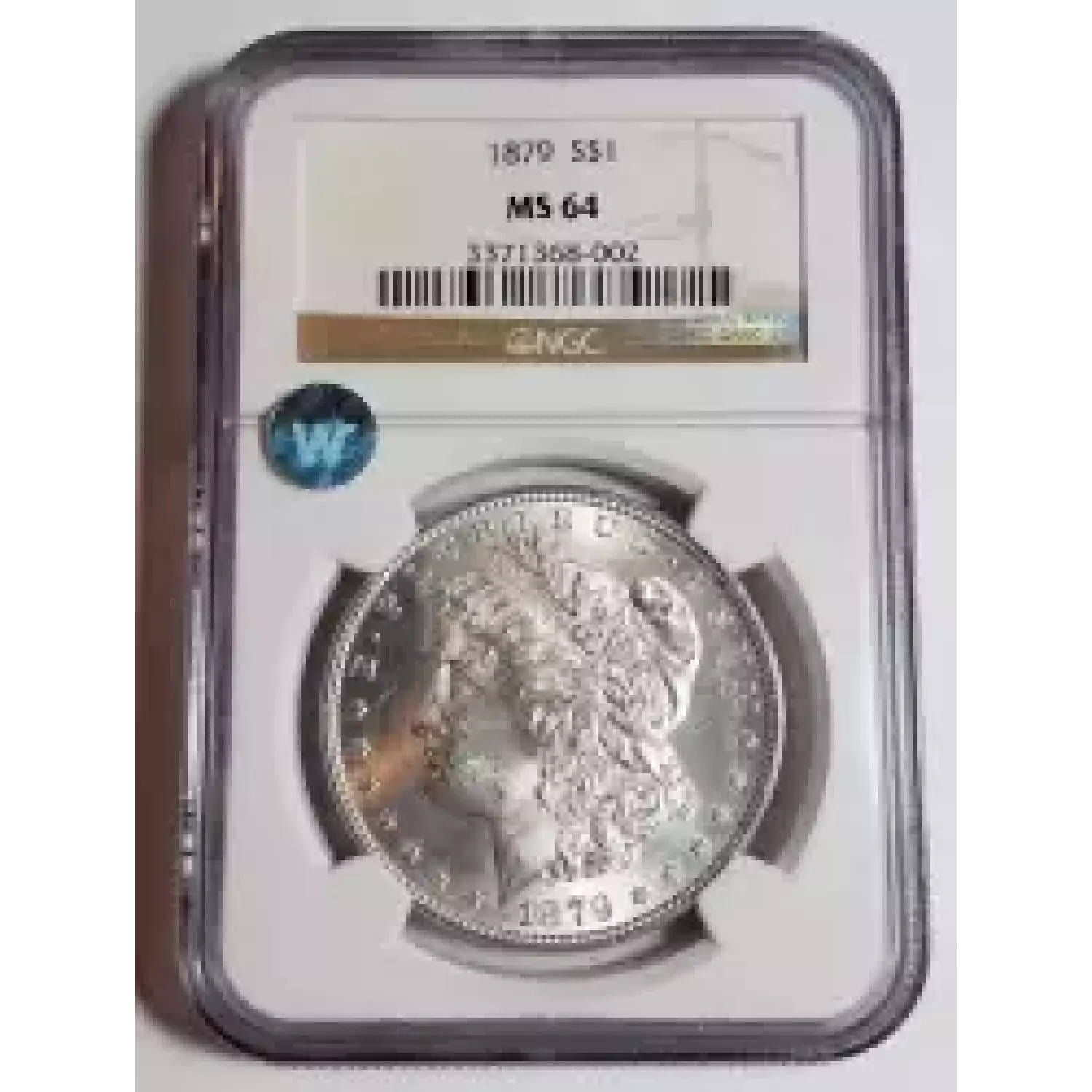 1879 Morgan Silver Dollar NGC MS-64 Sight White - Bob Paul Rare Coins