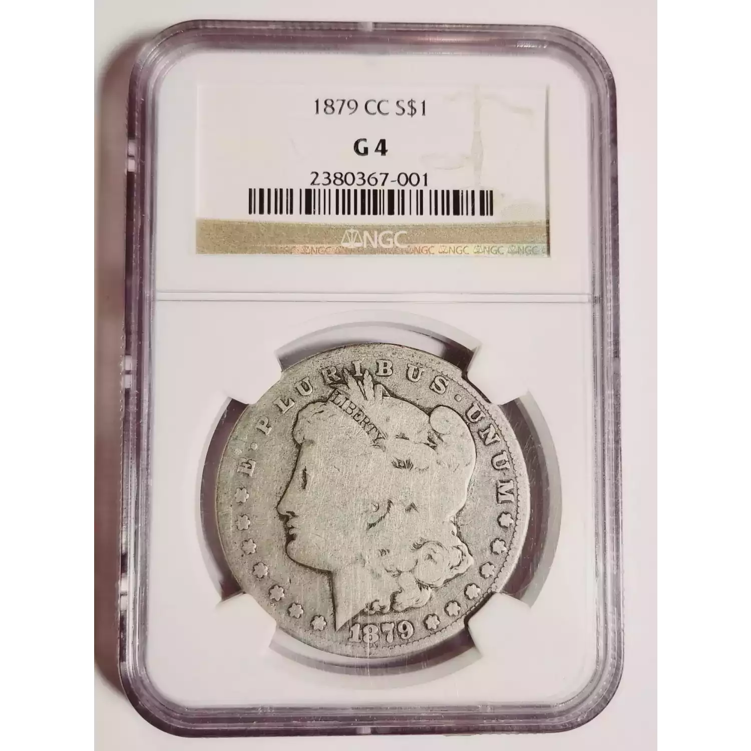 1879-CC Morgan Silver Dollar NGC G-4 - Bob Paul Rare Coins