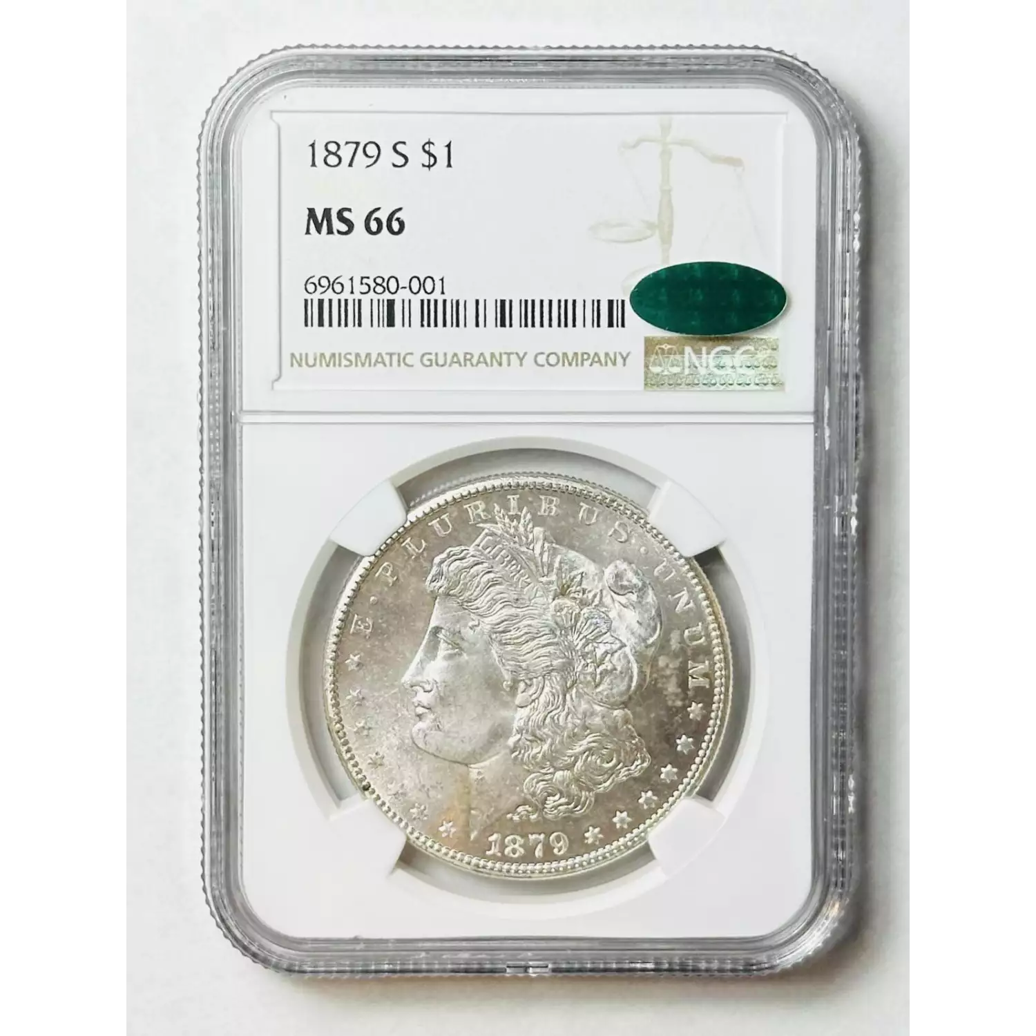 1879-S Morgan Silver Dollar NGC MS-66 CAC - Bob Paul Rare Coins