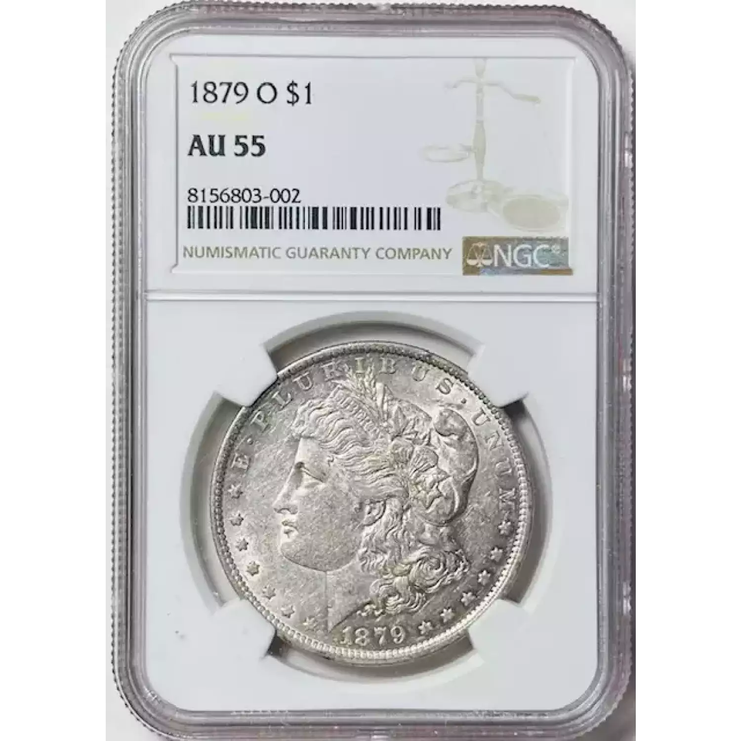 1879-O Morgan Silver Dollar NGC AU-55 - Bob Paul Rare Coins