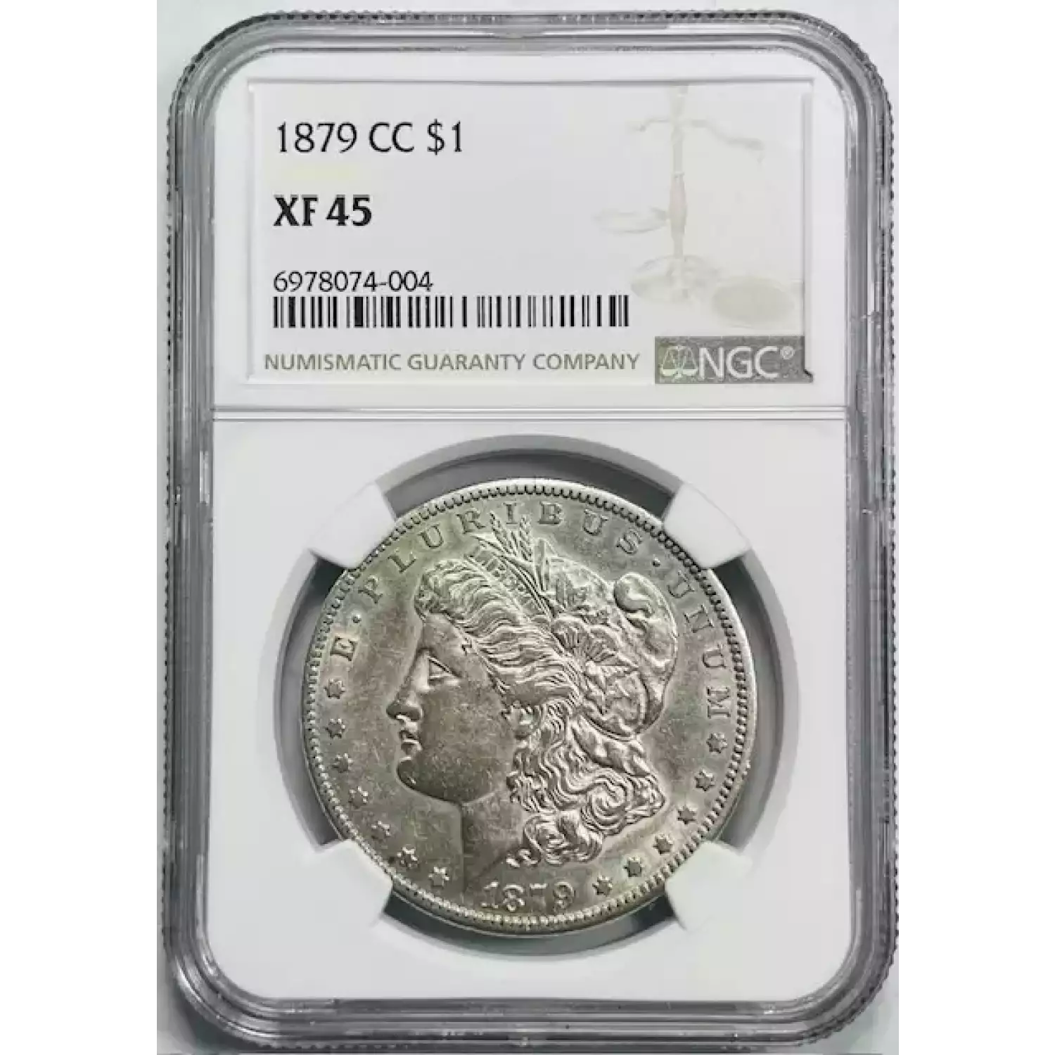 1879-CC Morgan Silver Dollar NGC XF-45 - Bob Paul Rare Coins
