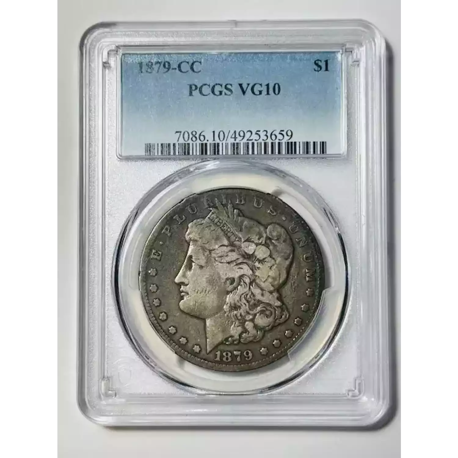 1879-CC Morgan Silver Dollar PCGS VG-10 - Bob Paul Rare Coins