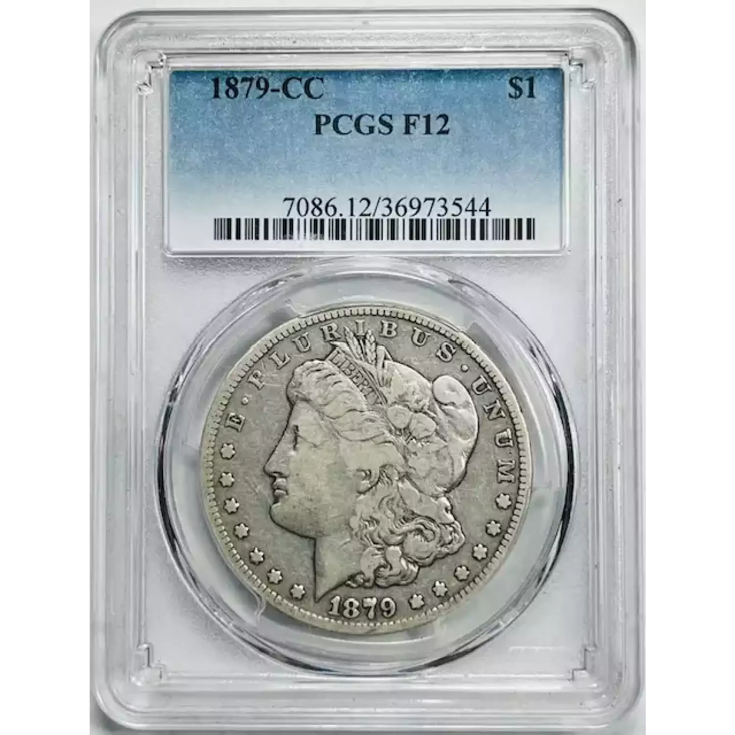 1879-CC Morgan Silver Dollar PCGS F-12 - Bob Paul Rare Coins