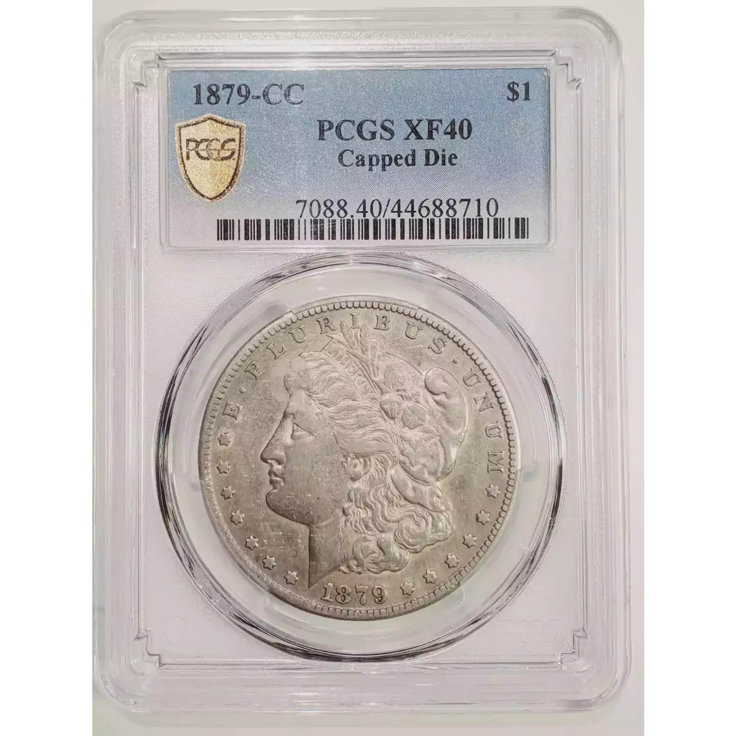 1879-CC Morgan Silver Dollar PCGS XF-40 Capped Die - Bob Paul Rare Coins