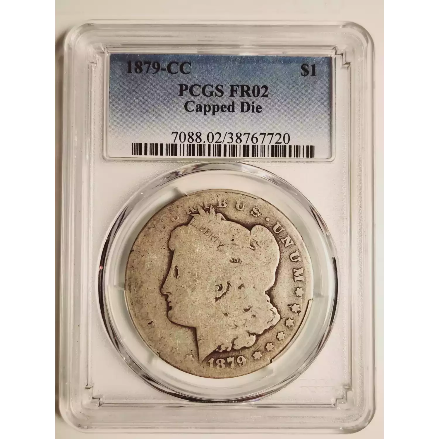1879-CC Morgan Silver Dollar PCGS FR-2 Capped Die - Bob Paul Rare Coins