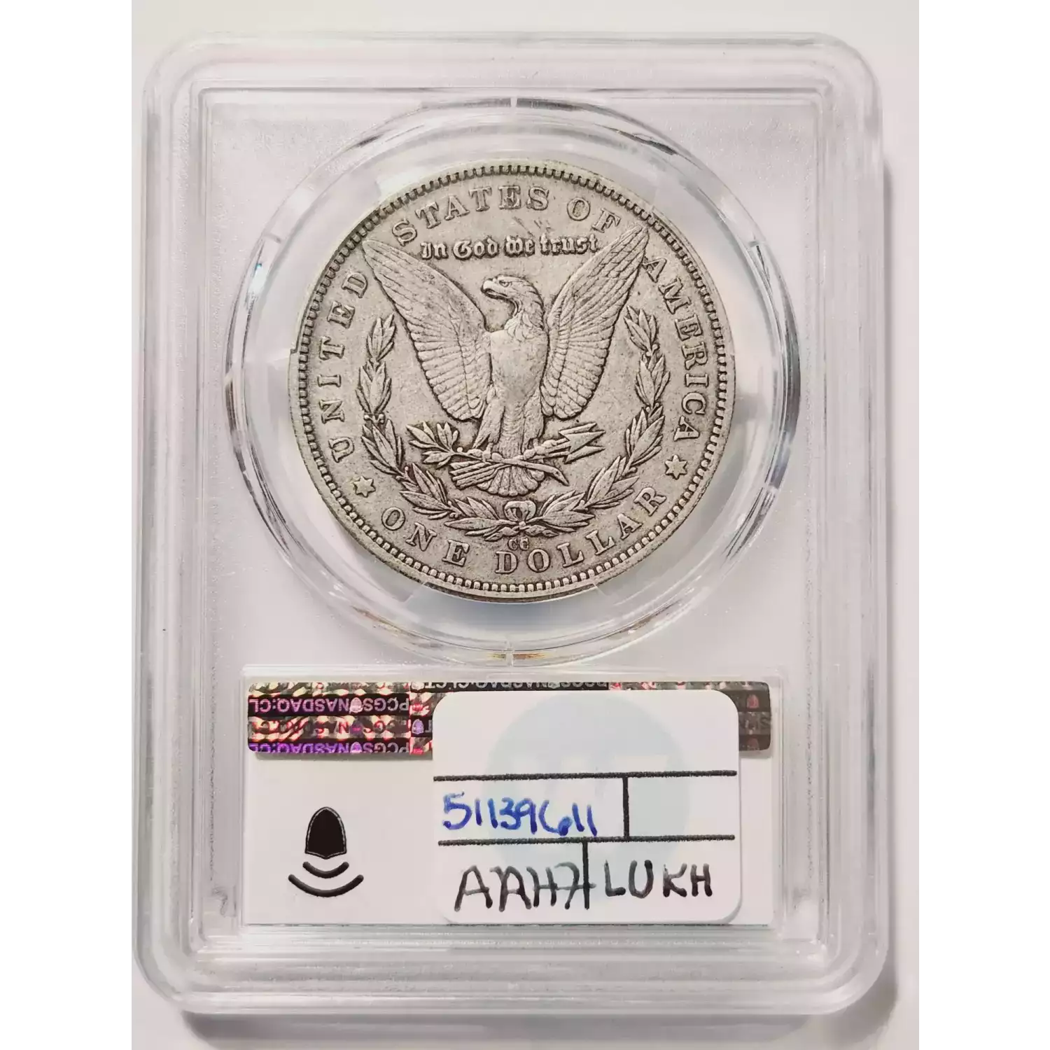 1879-CC Morgan Silver Dollar PCGS XF-45 Capped Die CAC - Bob Paul Rare ...