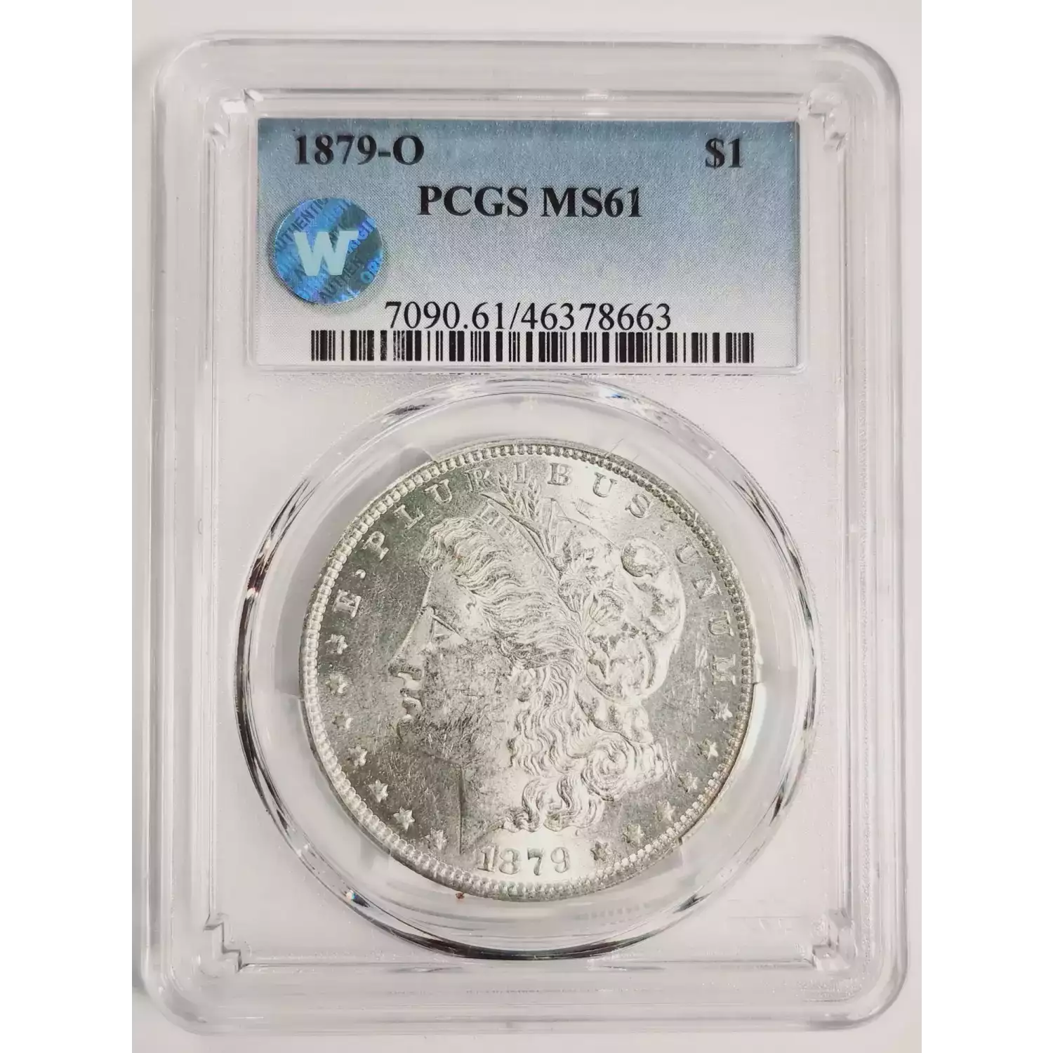 1879-O Morgan Silver Dollar PCGS MS-61 Sight White - Bob Paul Rare Coins