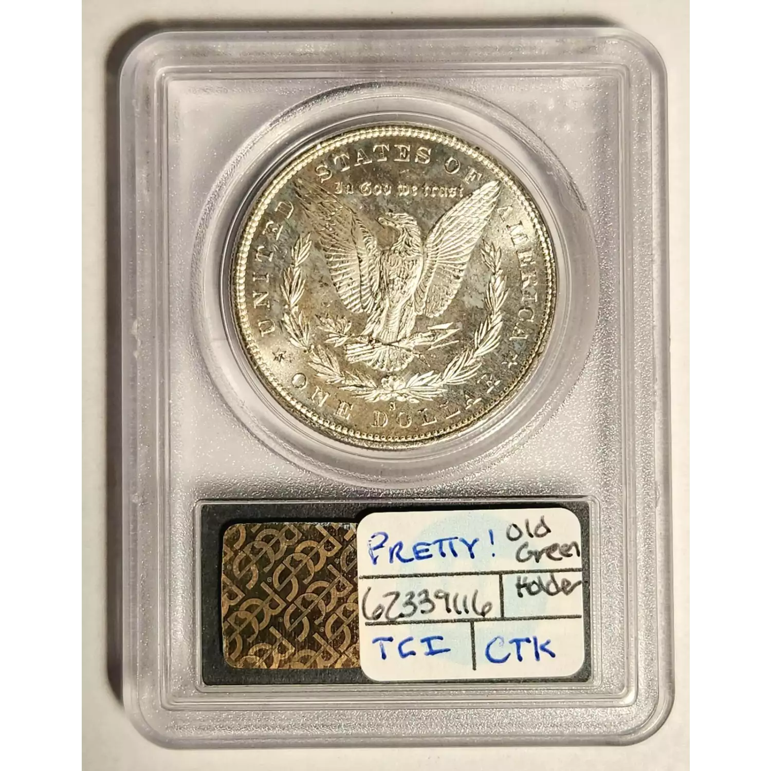 1879-S Morgan Silver Dollar PCGS MS-66 - PRETTY - OLD GREEN HOLDER - OGH CAC - Bob Paul Rare Coins