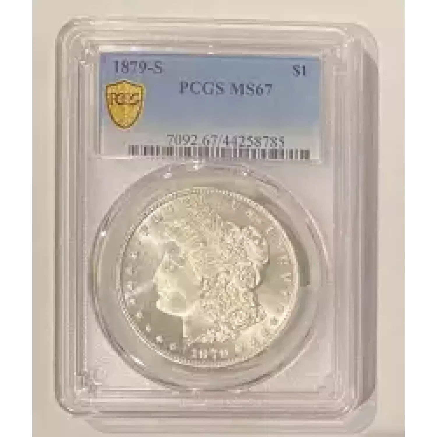 1879-S Morgan Silver Dollar PCGS MS-67 - Bob Paul Rare Coins