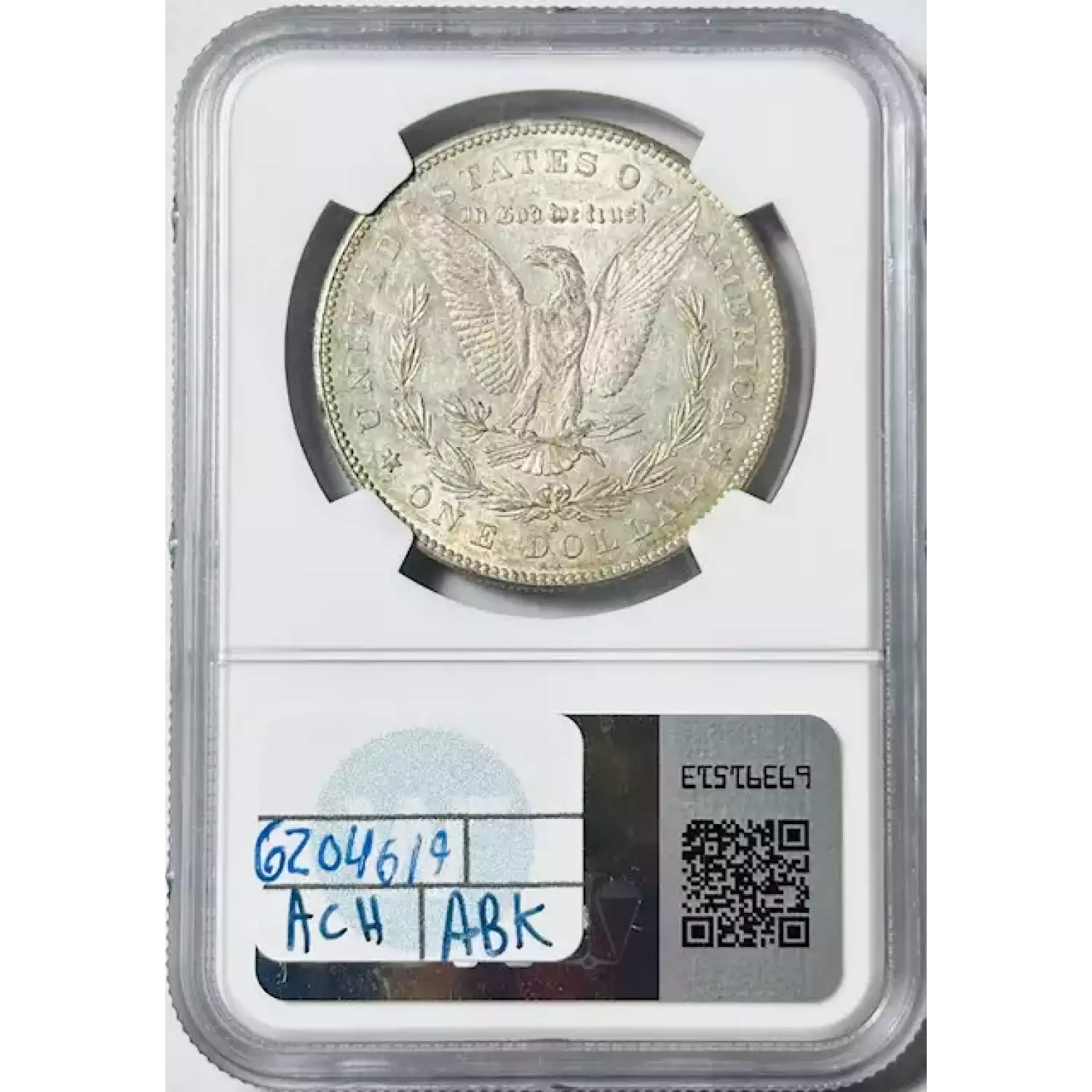 1879-S Morgan Silver Dollar NGC AU-55 S VAM-9 TOP-100- Reverse of 1878 ...