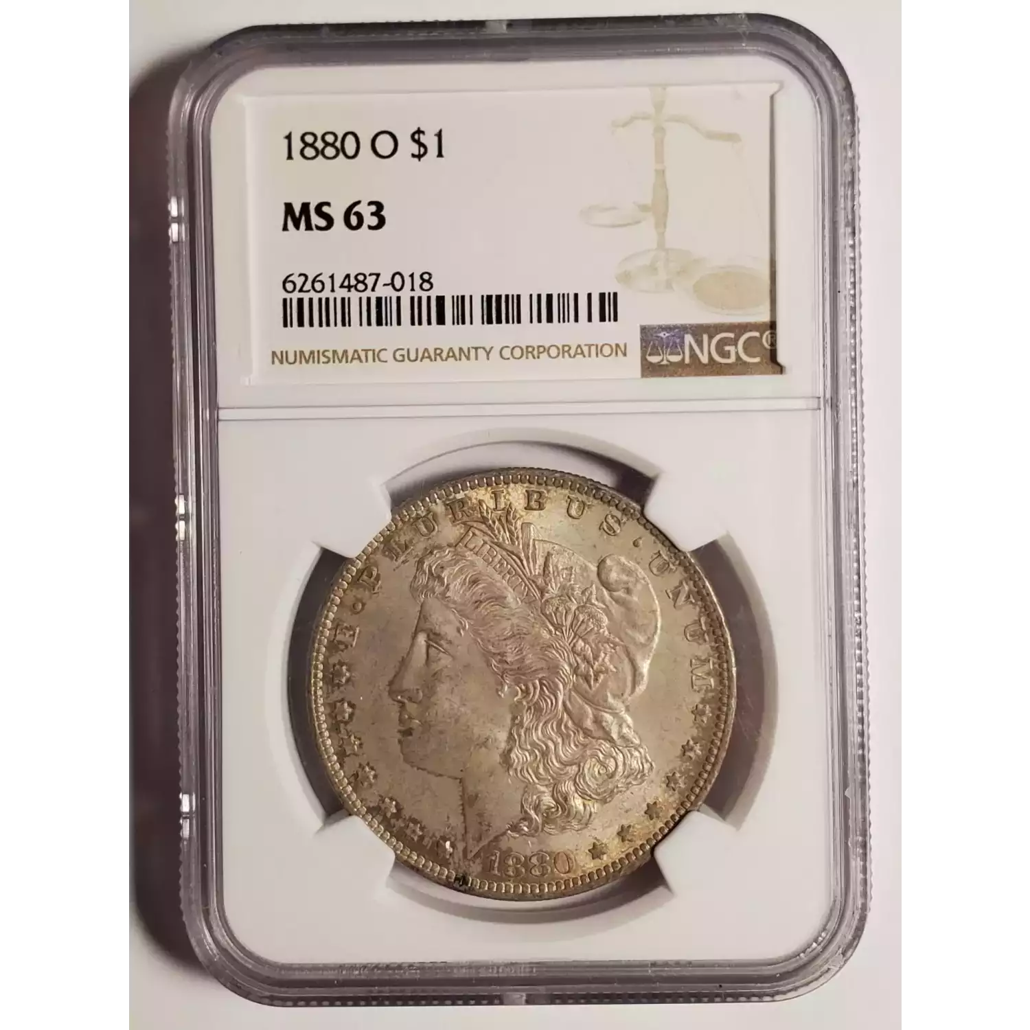 1880-O Morgan Silver Dollar NGC MS-63 - Bob Paul Rare Coins