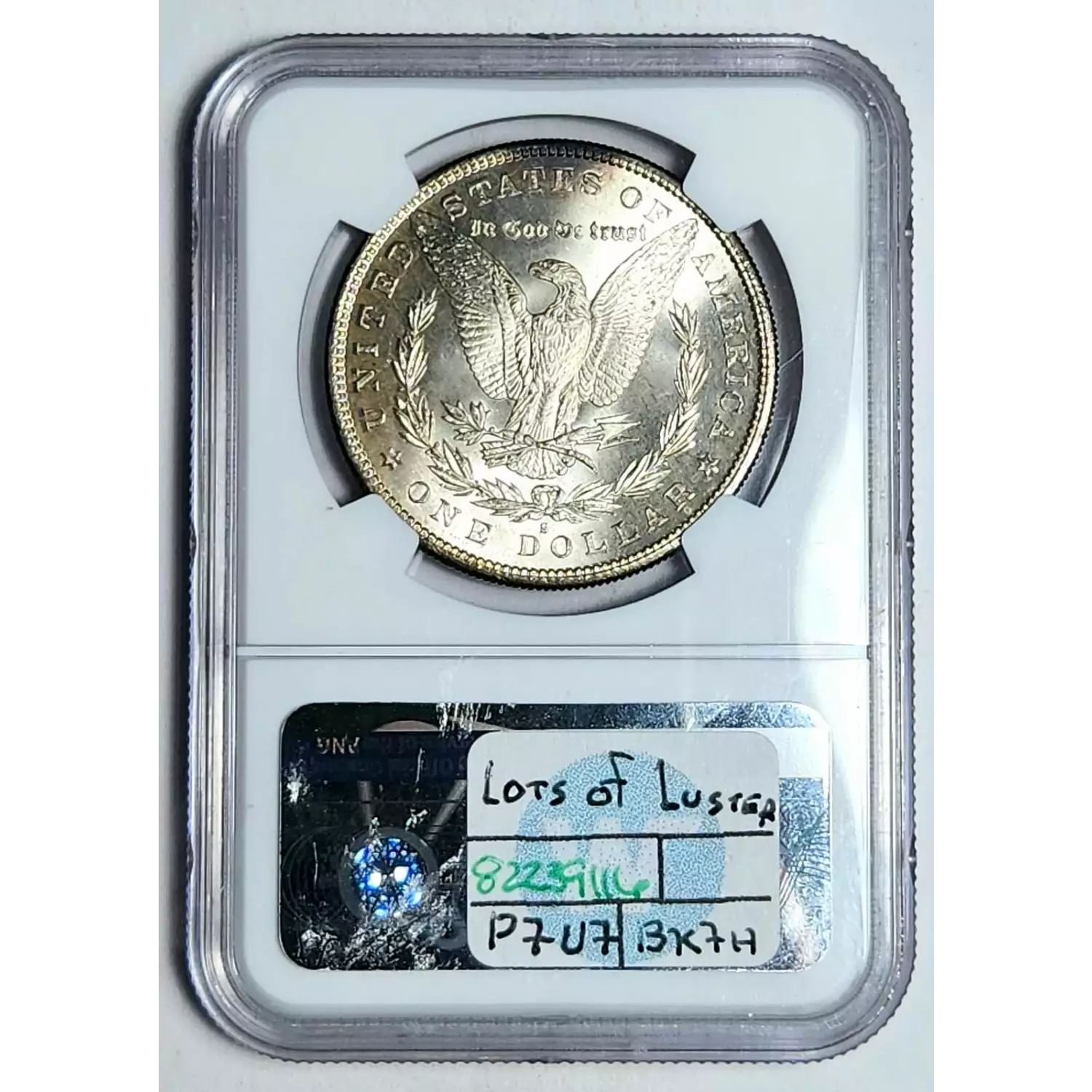 1880-S Morgan Silver Dollar NGC MS-67+ - LOTS OF LUSTER CAC - Bob Paul ...