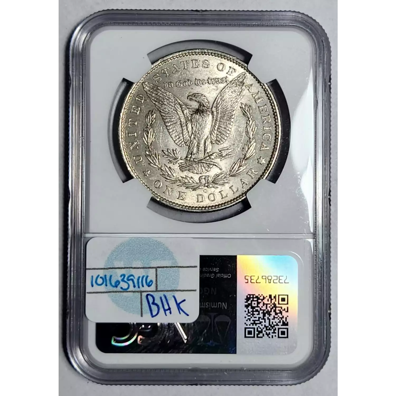 1880-O Morgan Silver Dollar NGC AU-58 - Bob Paul Rare Coins