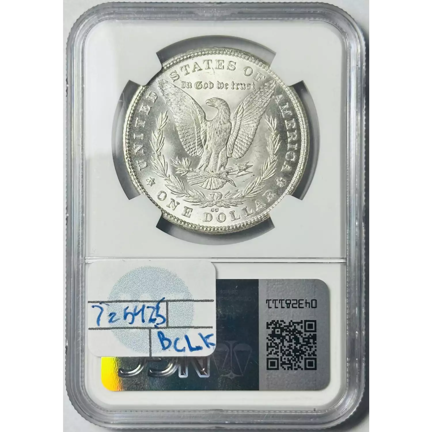 1880-CC Morgan Silver Dollar NGC MS-65 Sight White - Bob Paul Rare Coins