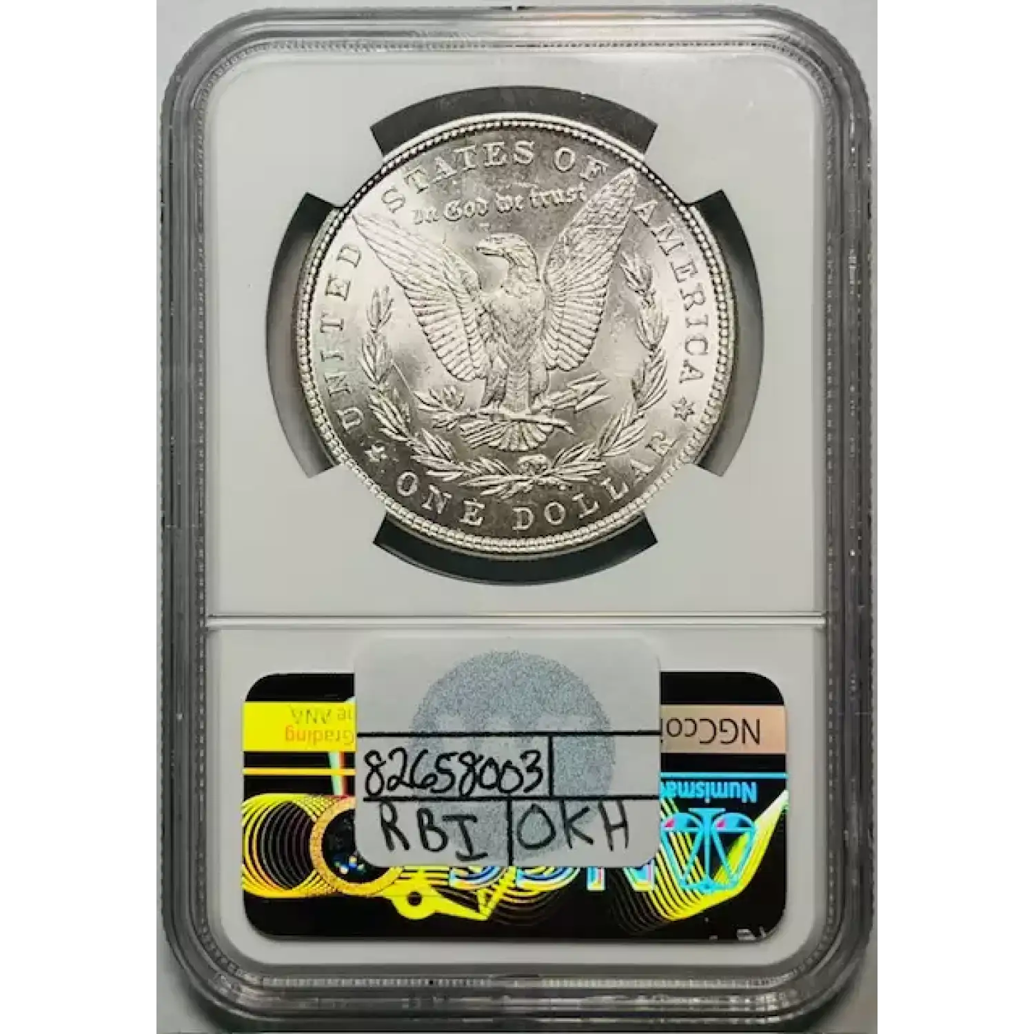 1880 Morgan Silver Dollar NGC MS-65+ Sight White - Bob Paul Rare Coins