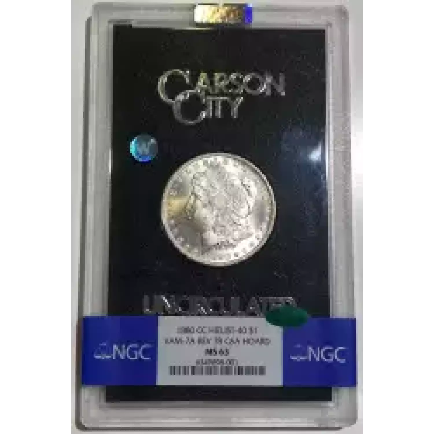 1880-CC Morgan Silver Dollar NGC MS-63 /79 CC VAM-4 REV OF 78 GSA HOARD CAC, Sight White - Bob ...
