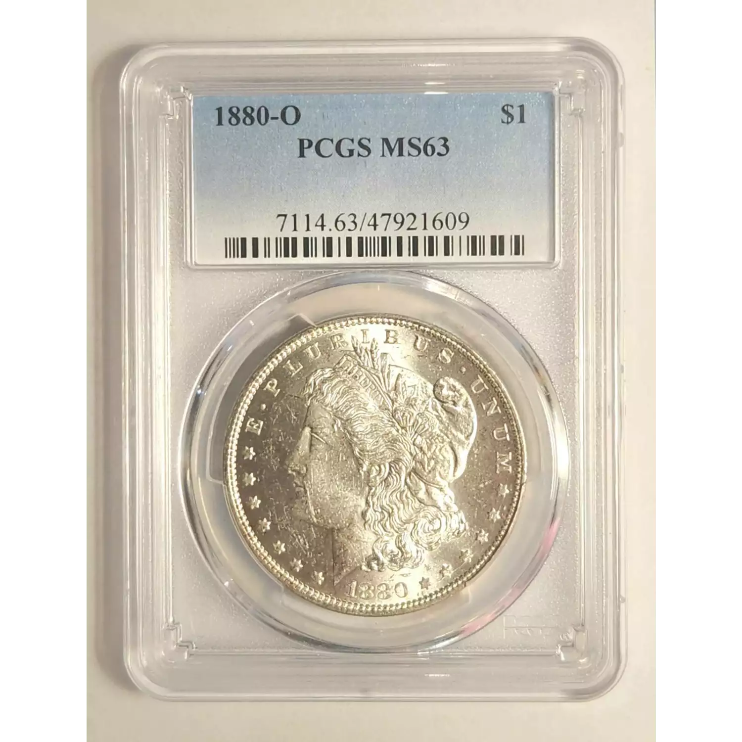 1880-O Morgan Silver Dollar PCGS MS-63 - Bob Paul Rare Coins