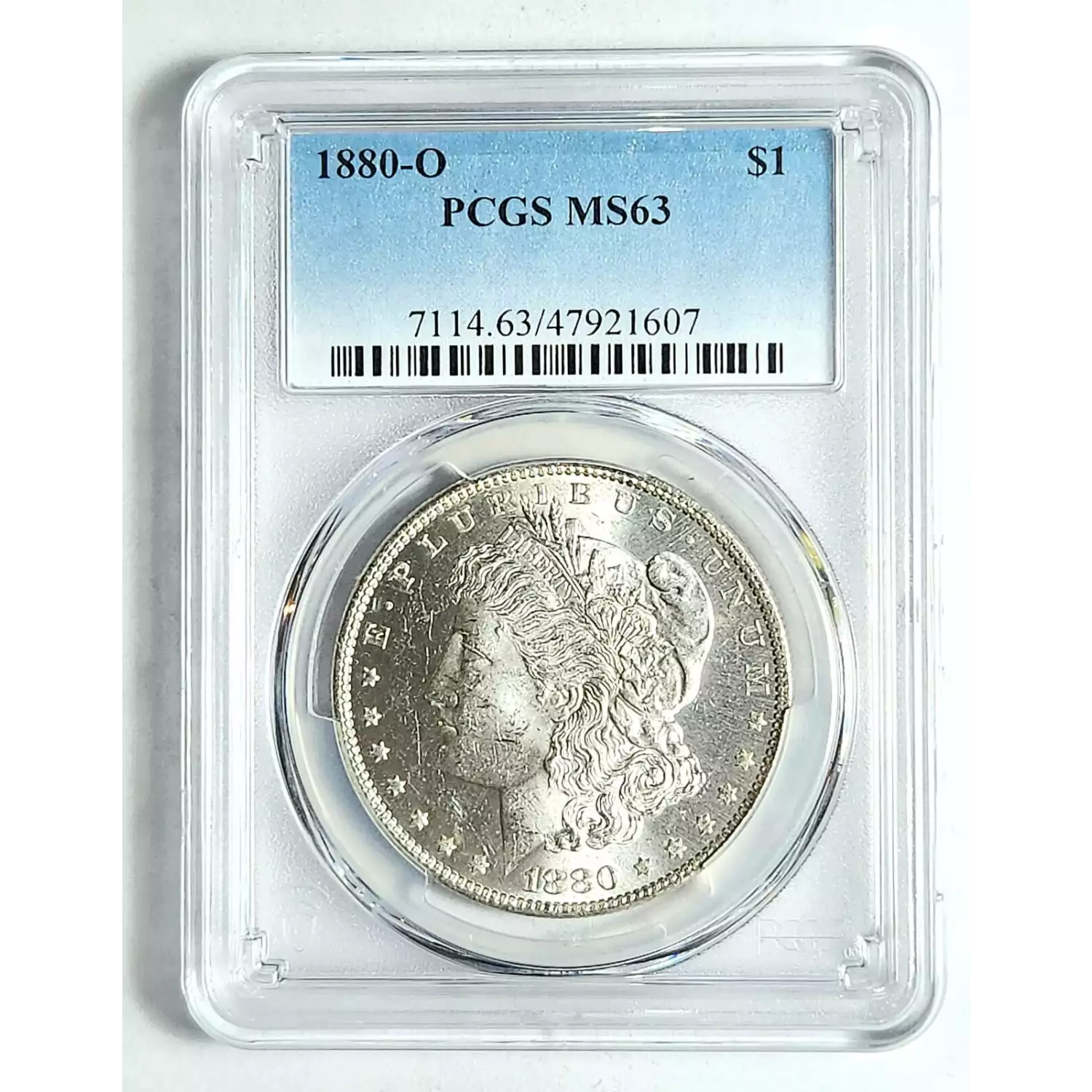 1880-O Morgan Silver Dollar PCGS MS-63 - WHITE - Bob Paul Rare Coins