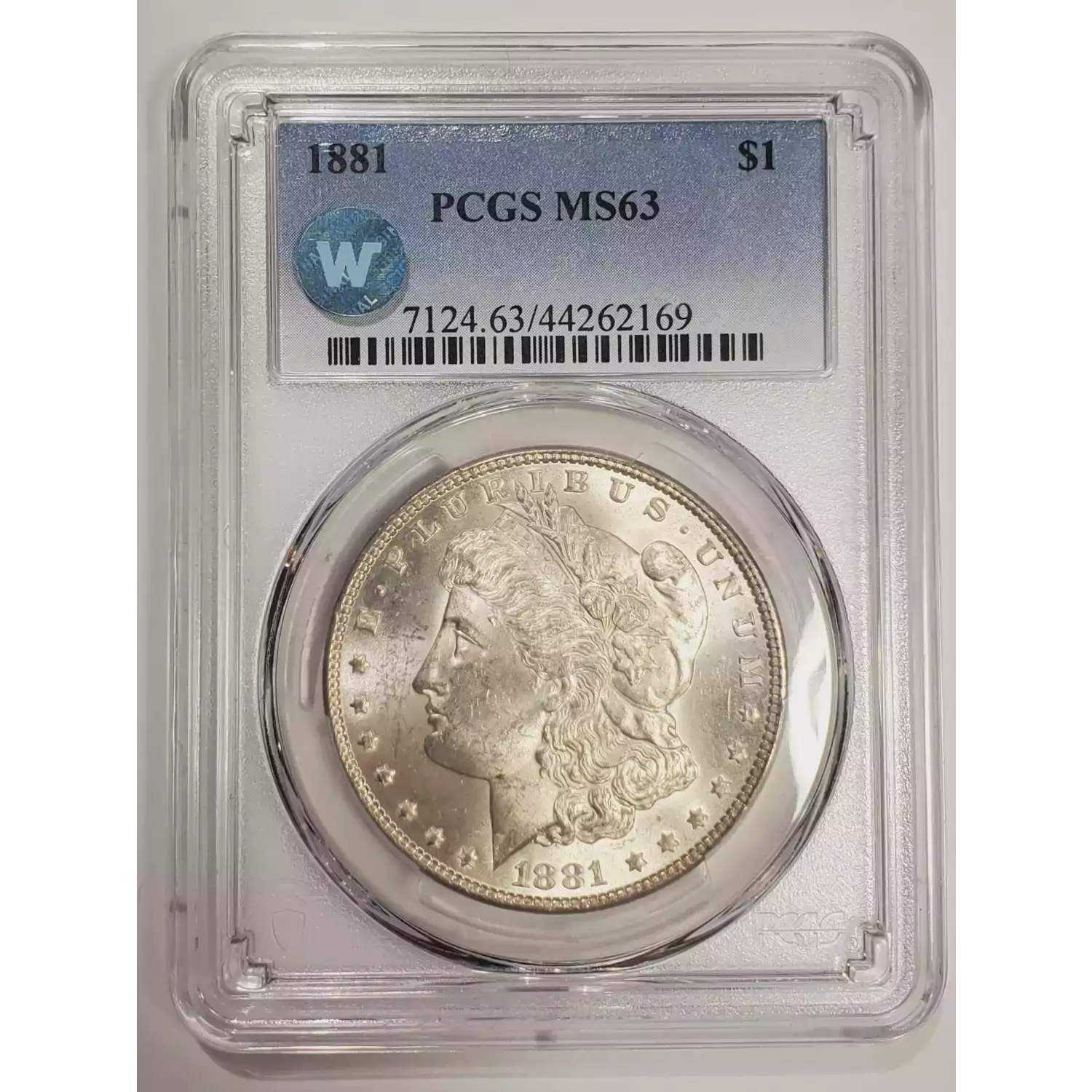 1881 PCGS MS-63 Morgan Silver Dollar Sight White - Bob Paul Rare Coins