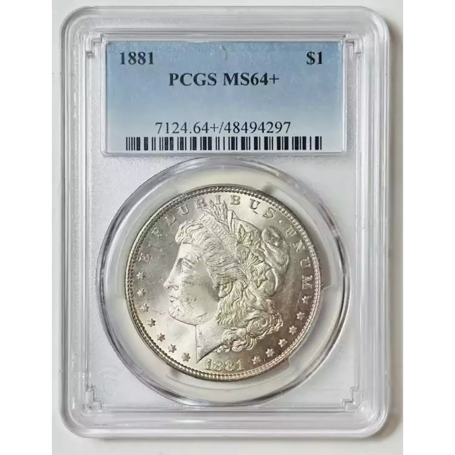 1881 Morgan Silver Dollar PCGS MS-64+ - Bob Paul Rare Coins