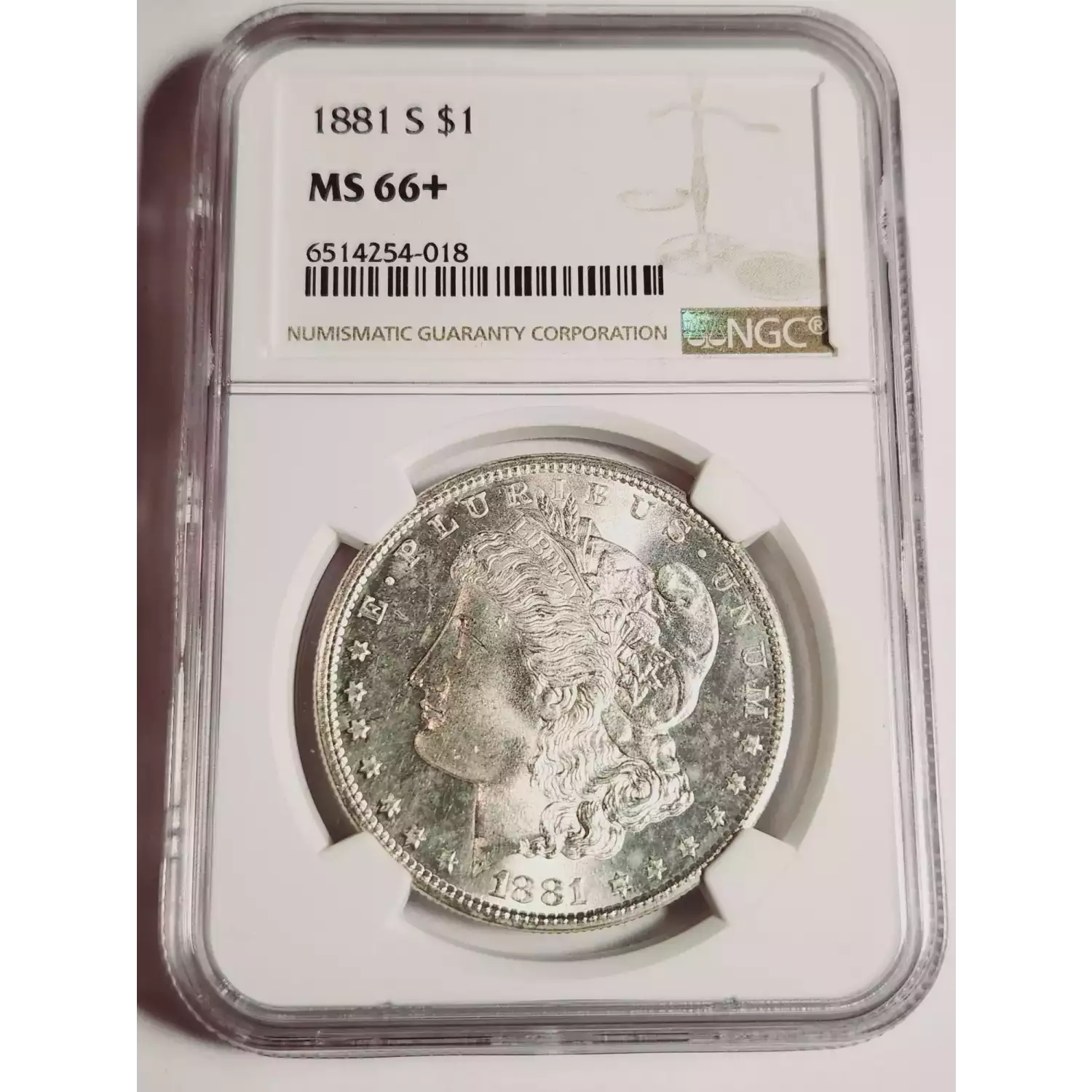 1881-S Morgan Silver Dollar NGC MS-66+ - Bob Paul Rare Coins