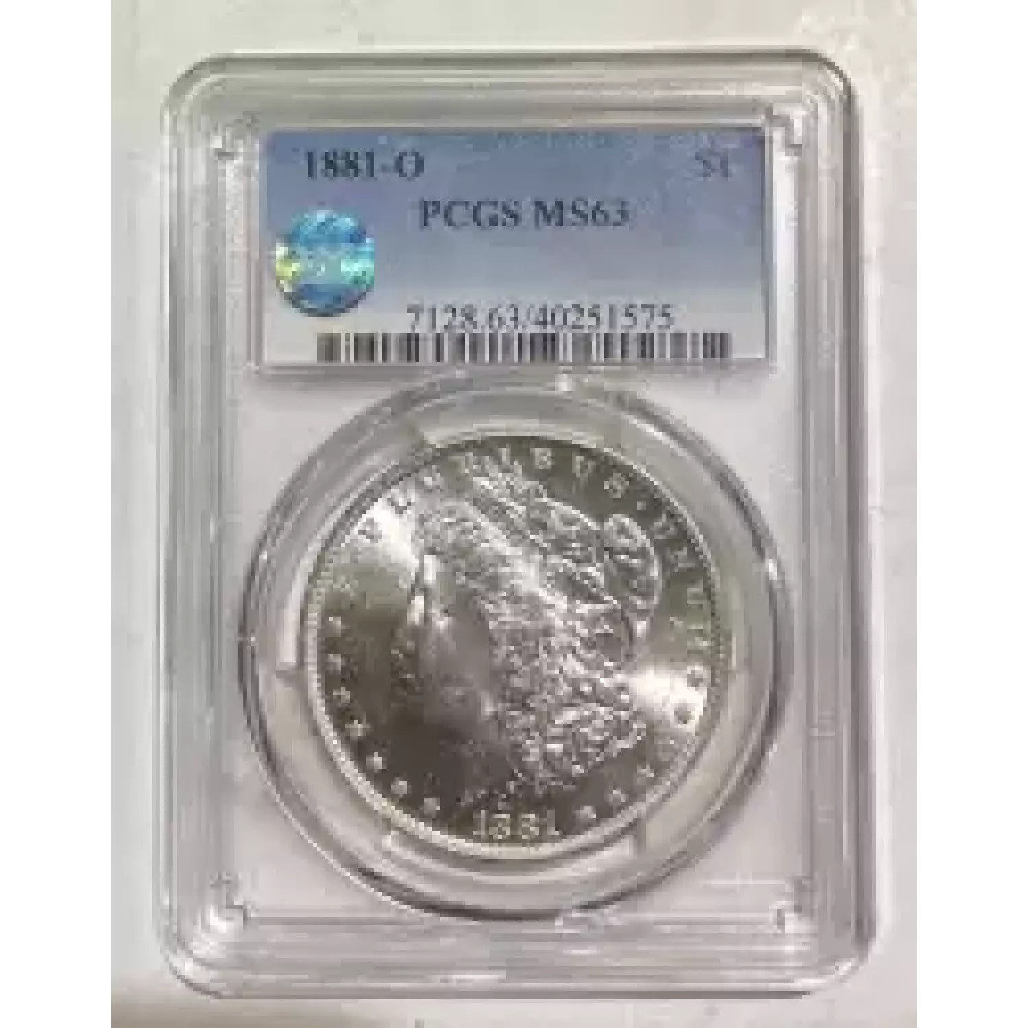1881-O Morgan Silver Dollar PCGS MS-63 Sight White - Bob Paul Rare Coins
