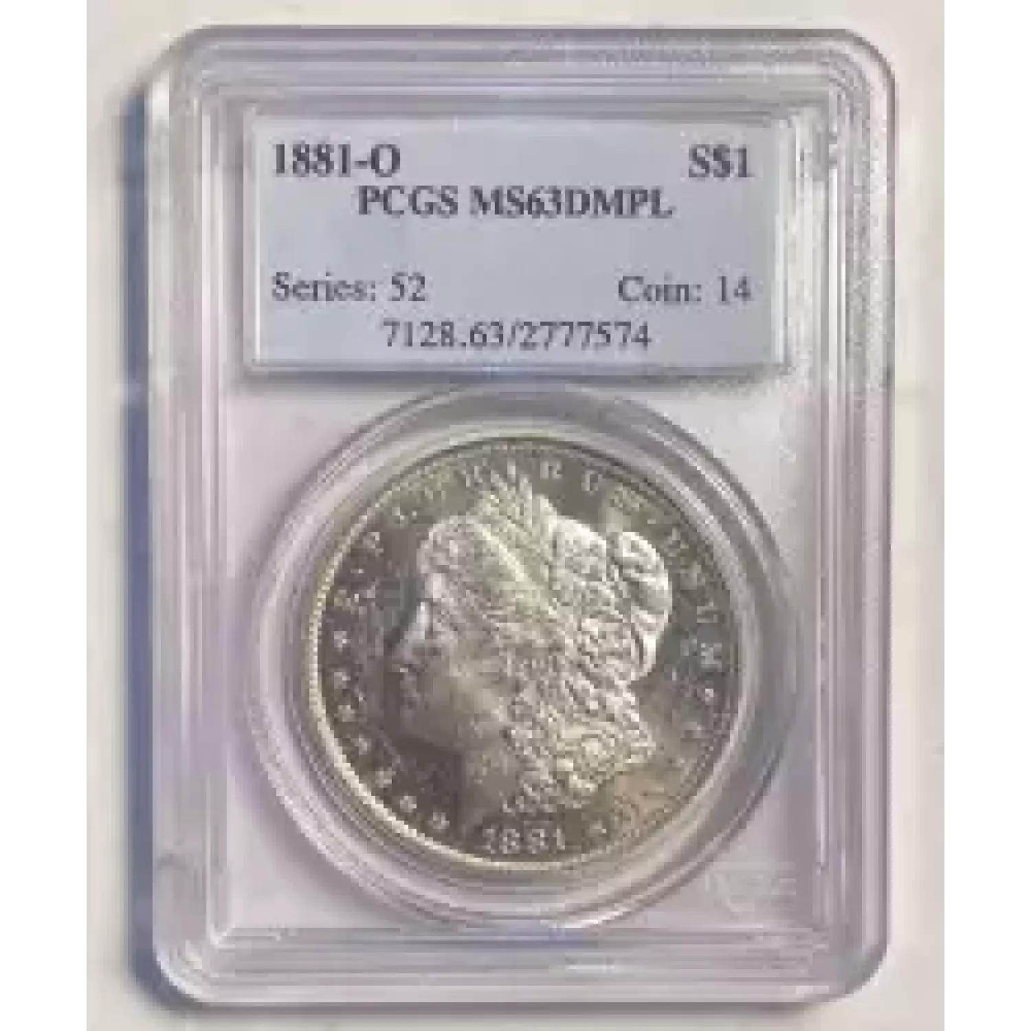 1881-O Morgan Silver Dollar PCGS MS-63 - Bob Paul Rare Coins