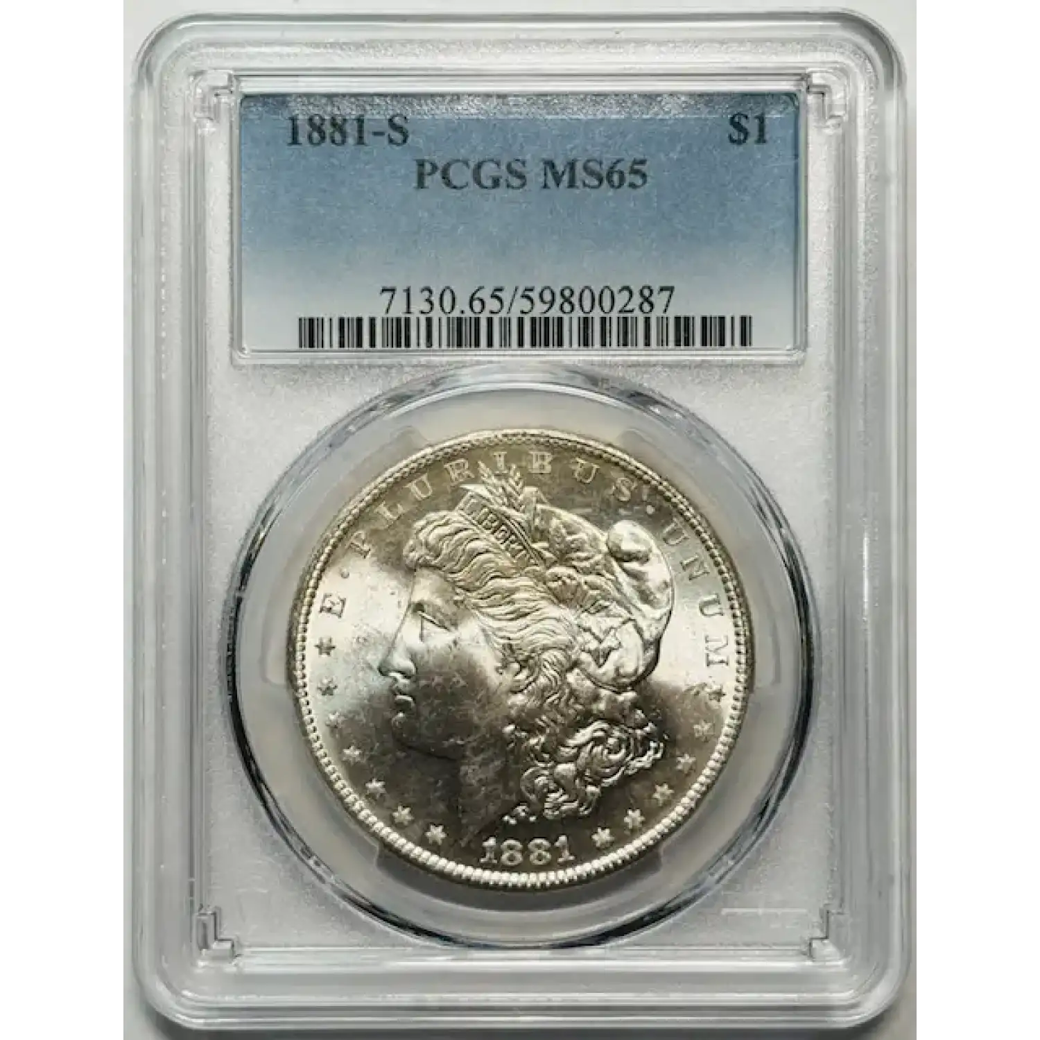 1881-S Morgan Silver Dollar PCGS MS-65 - Bob Paul Rare Coins