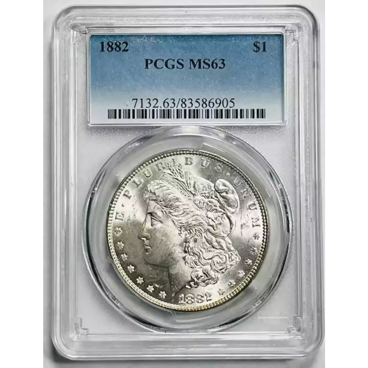1882 Morgan Silver Dollar PCGS MS-63 - Bob Paul Rare Coins