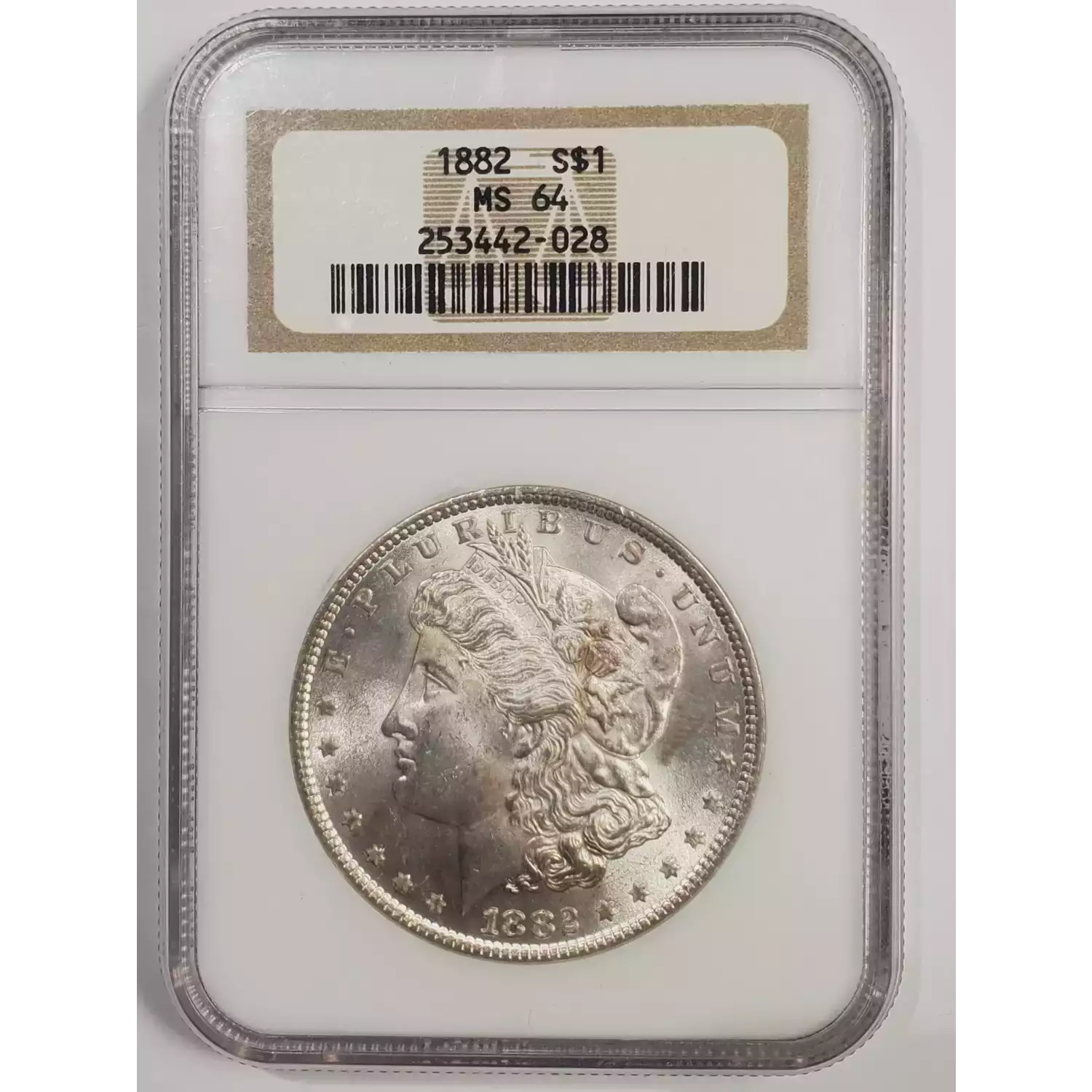 1882 Morgan Silver Dollar NGC MS-64 - Bob Paul Rare Coins