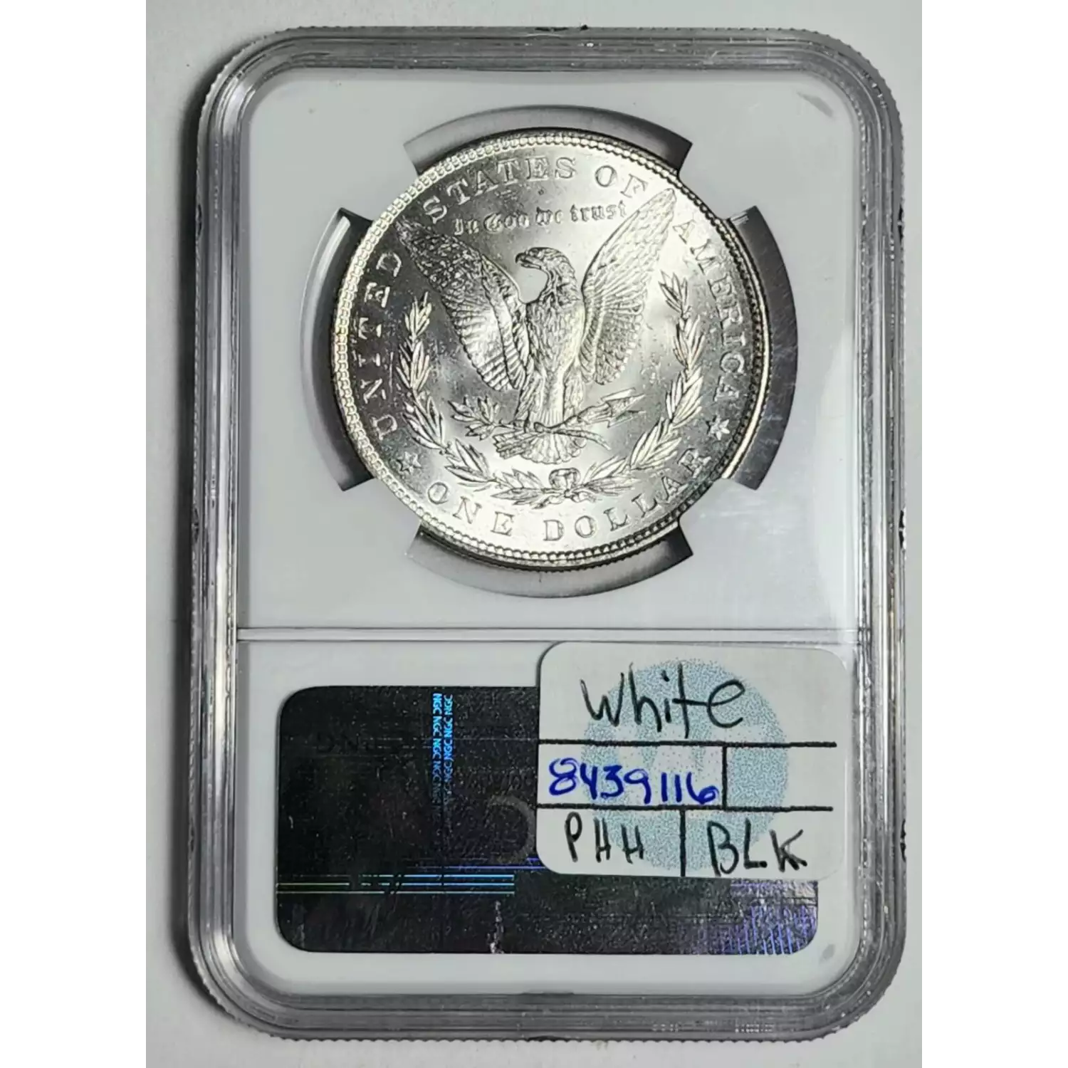 1882 Morgan Silver Dollar NGC MS-64 - WHITE - Bob Paul Rare Coins