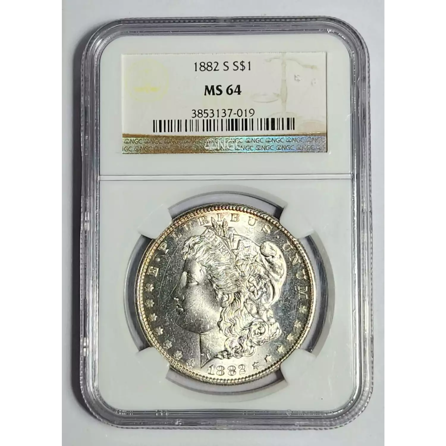 1882-S NGC MS-64 - Bob Paul Rare Coins