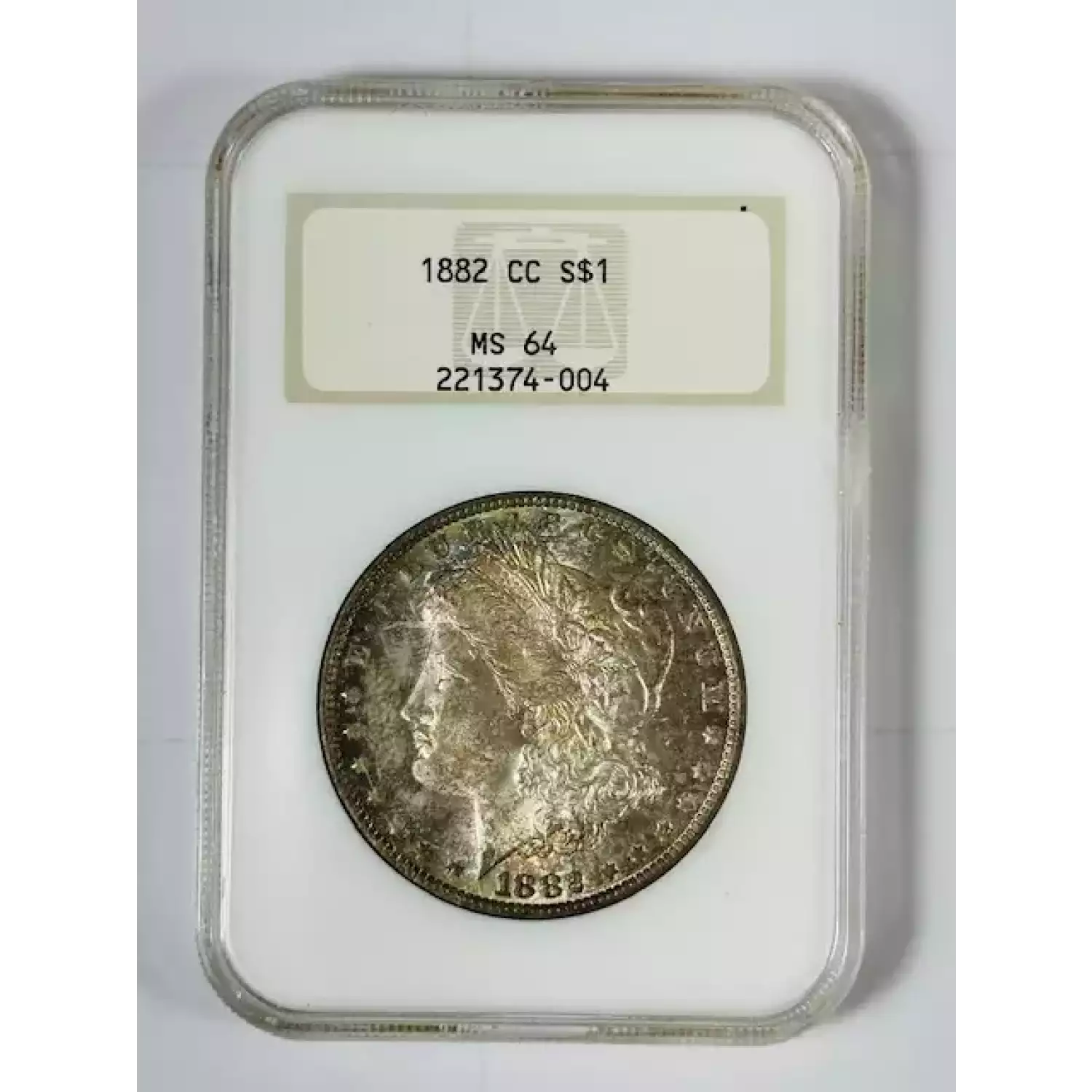 1882-CC Morgan Silver Dollar NGC MS-64 Original! - Bob Paul Rare Coins